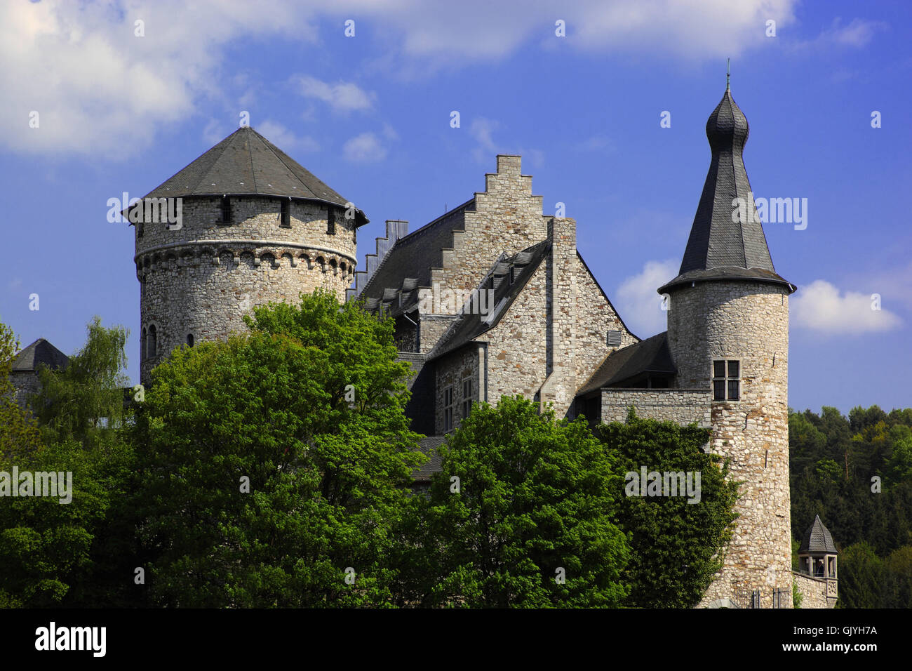 stolberg castle rheinland Stock Photo - Alamy