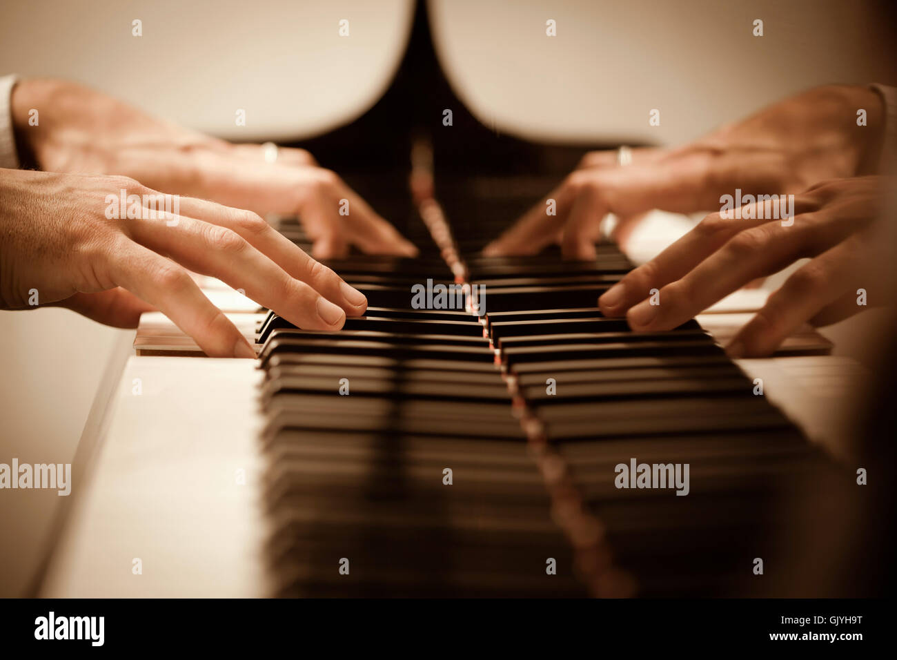 hand hands music Stock Photo - Alamy
