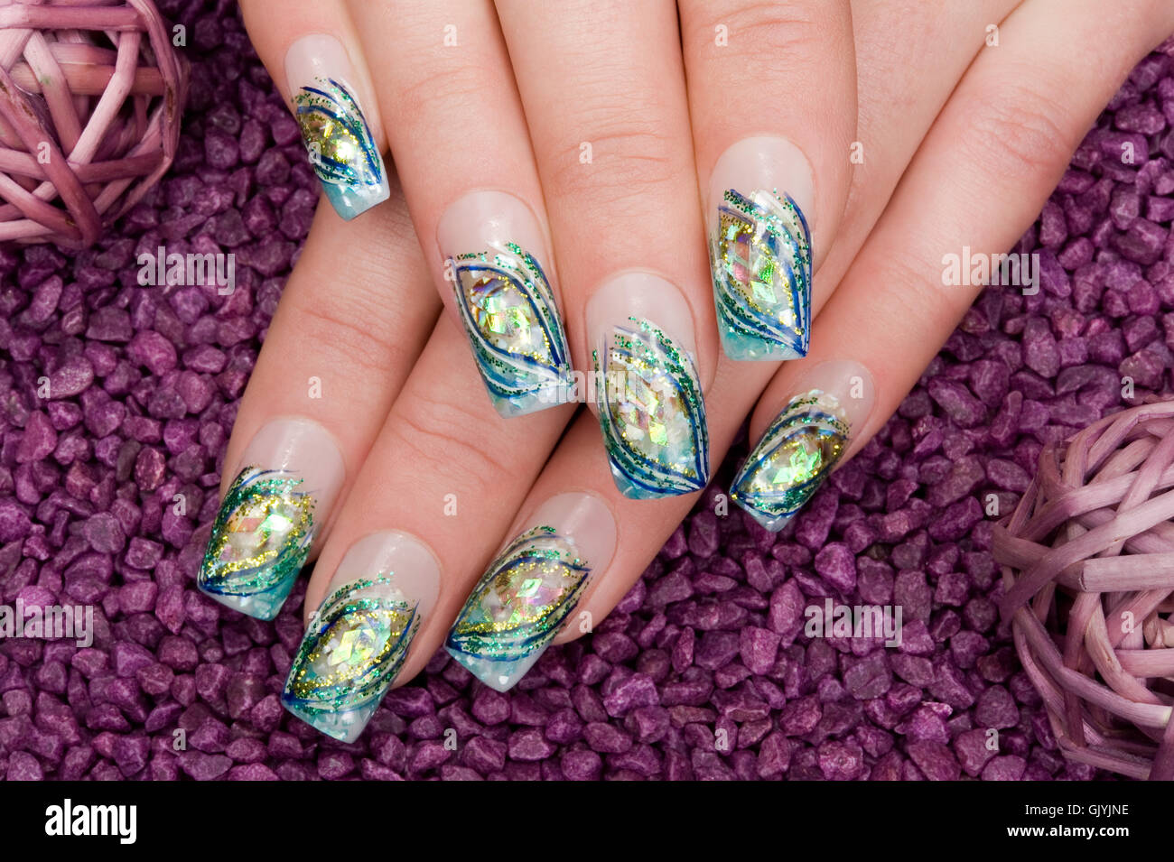 hand hands finger Stock Photo - Alamy