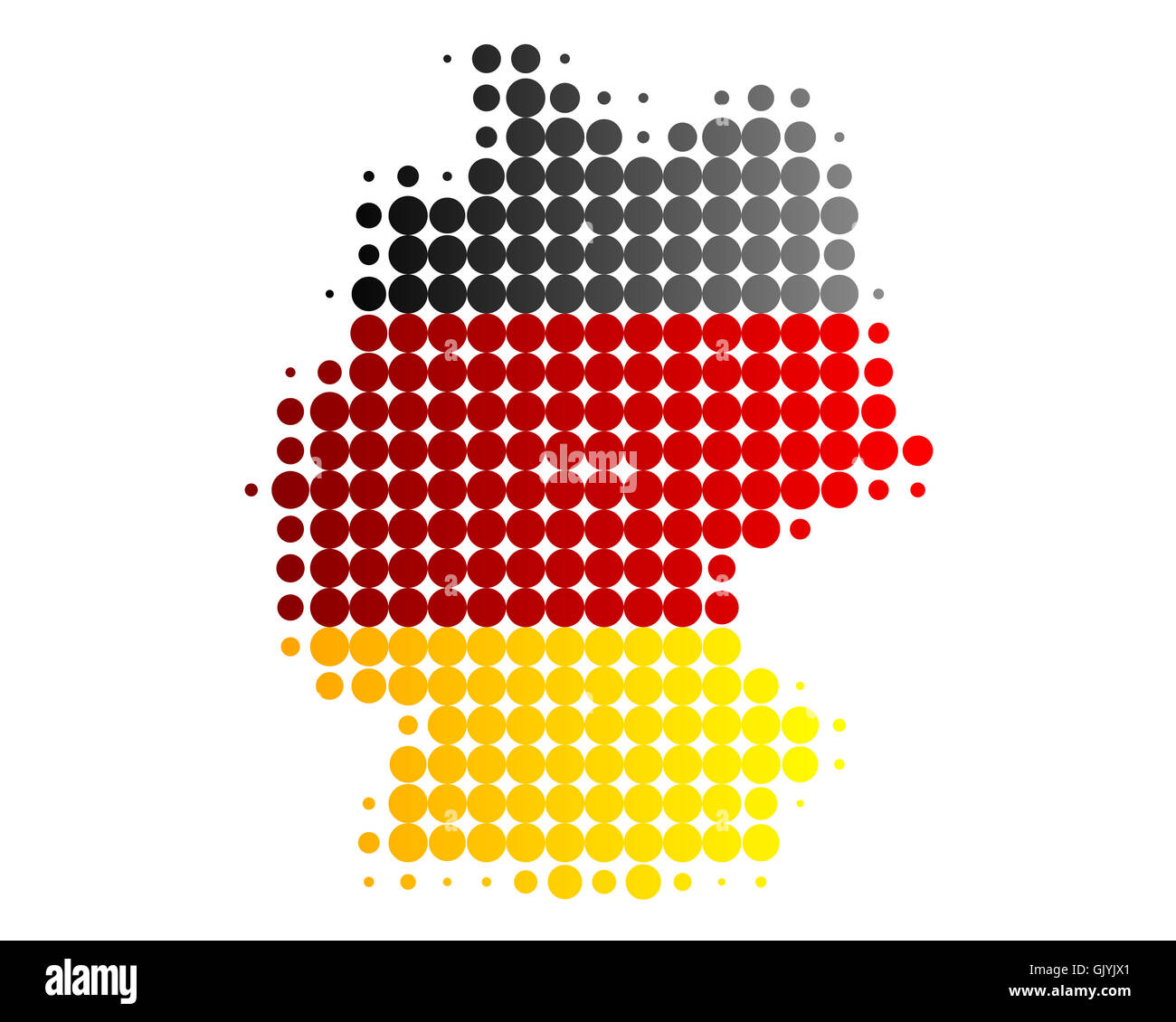 map and flag of germany Stock Photo - Alamy