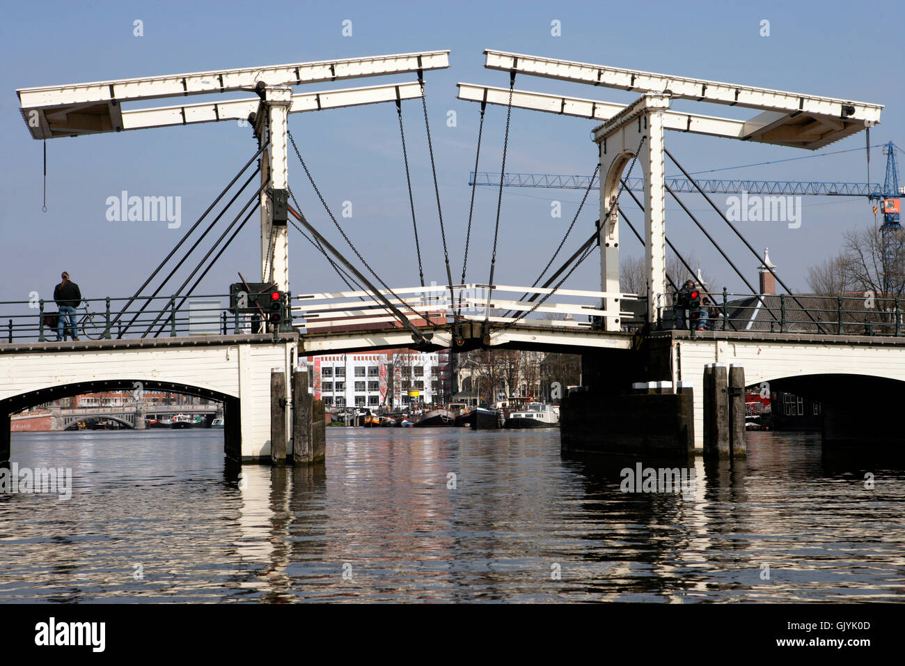 bridge netherlands dam Stock Photo - Alamy