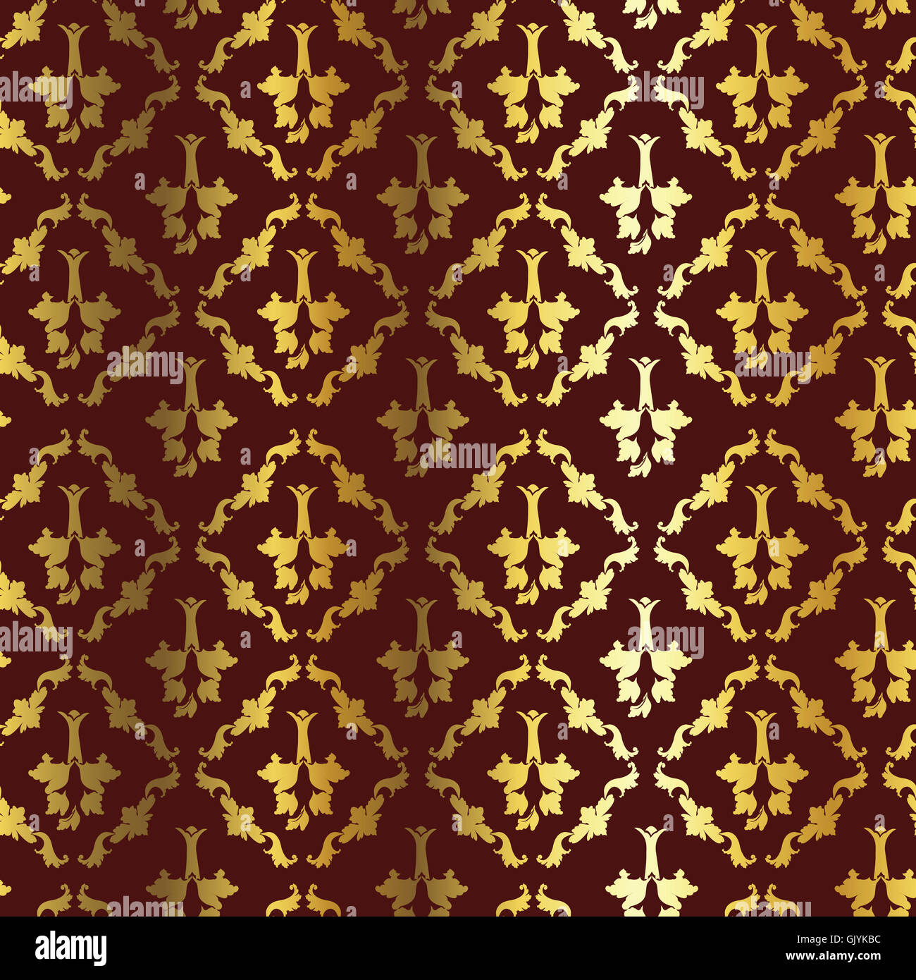 Golden pattern hi-res stock photography and images - Alamy