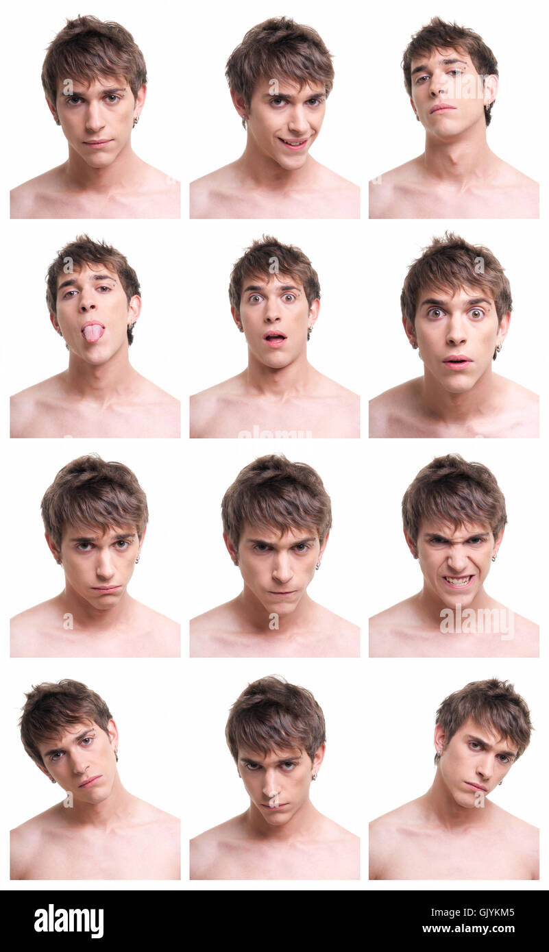 face blank european Stock Photo - Alamy