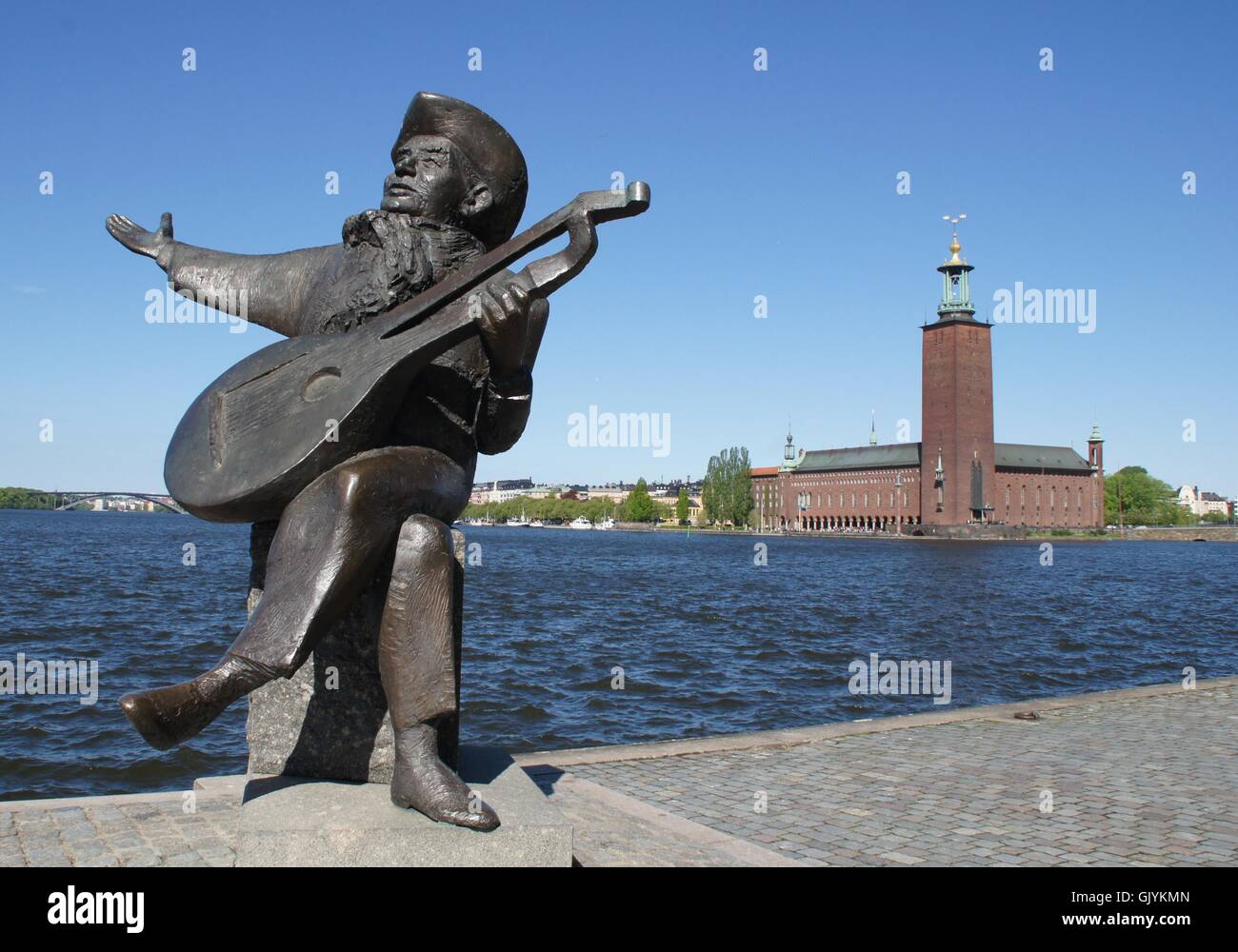 monument sweden town hall Stock Photo - Alamy
