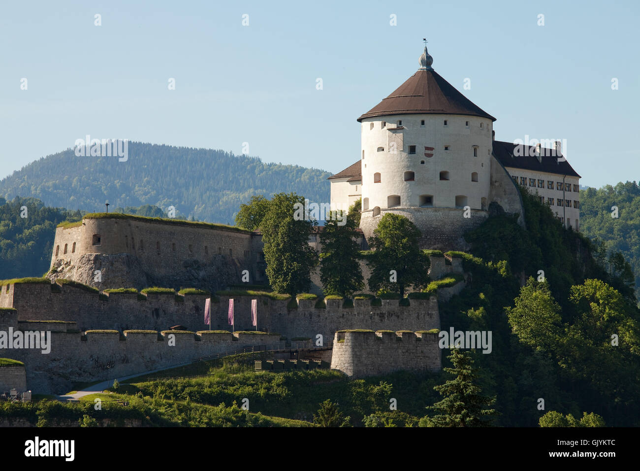 Kufstein fortress kufstein tyrol austria hi-res stock photography and ...