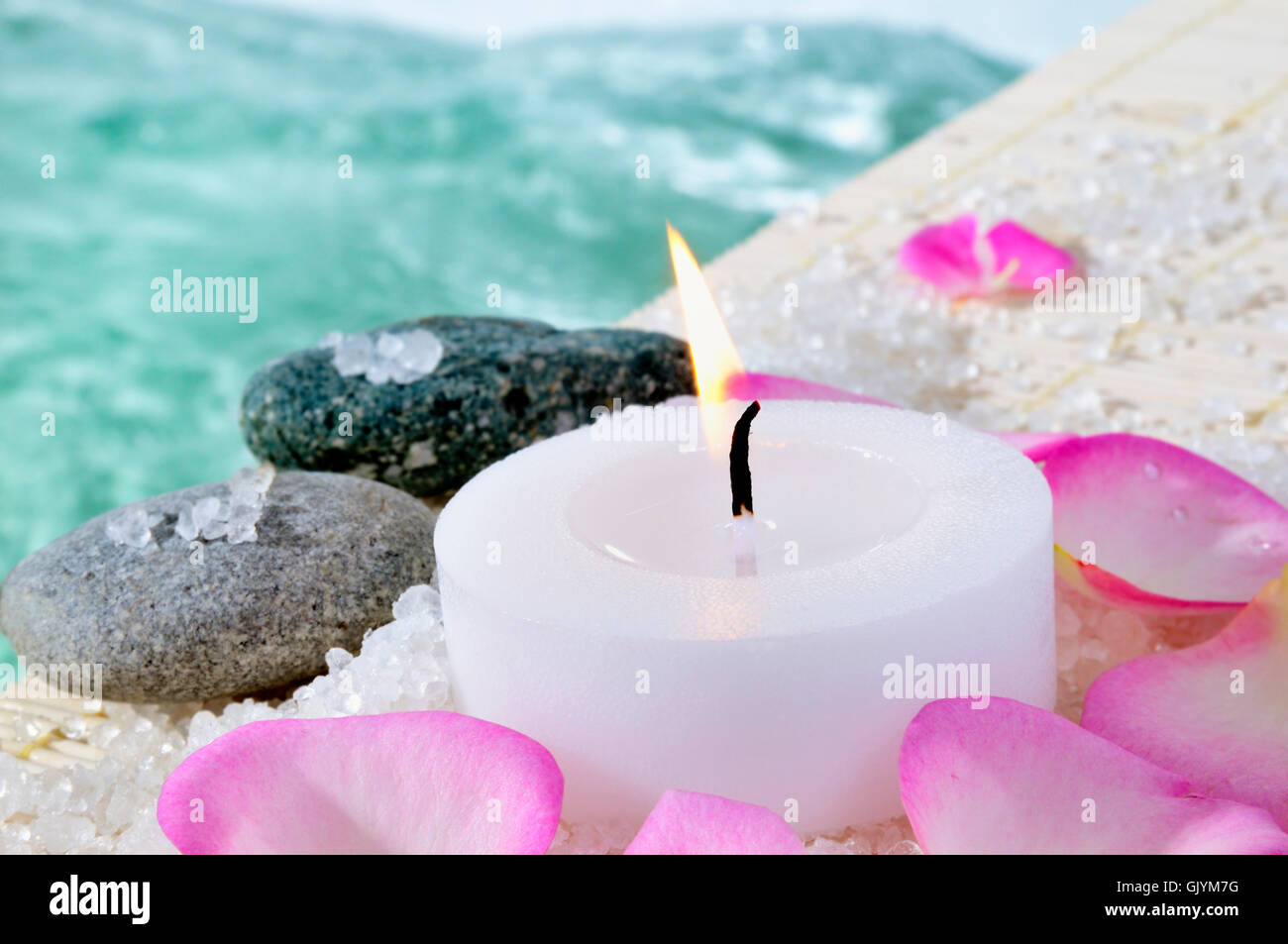 salt flower rose Stock Photo - Alamy