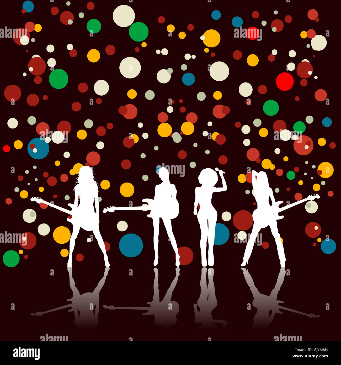 concert model design Stock Photo - Alamy