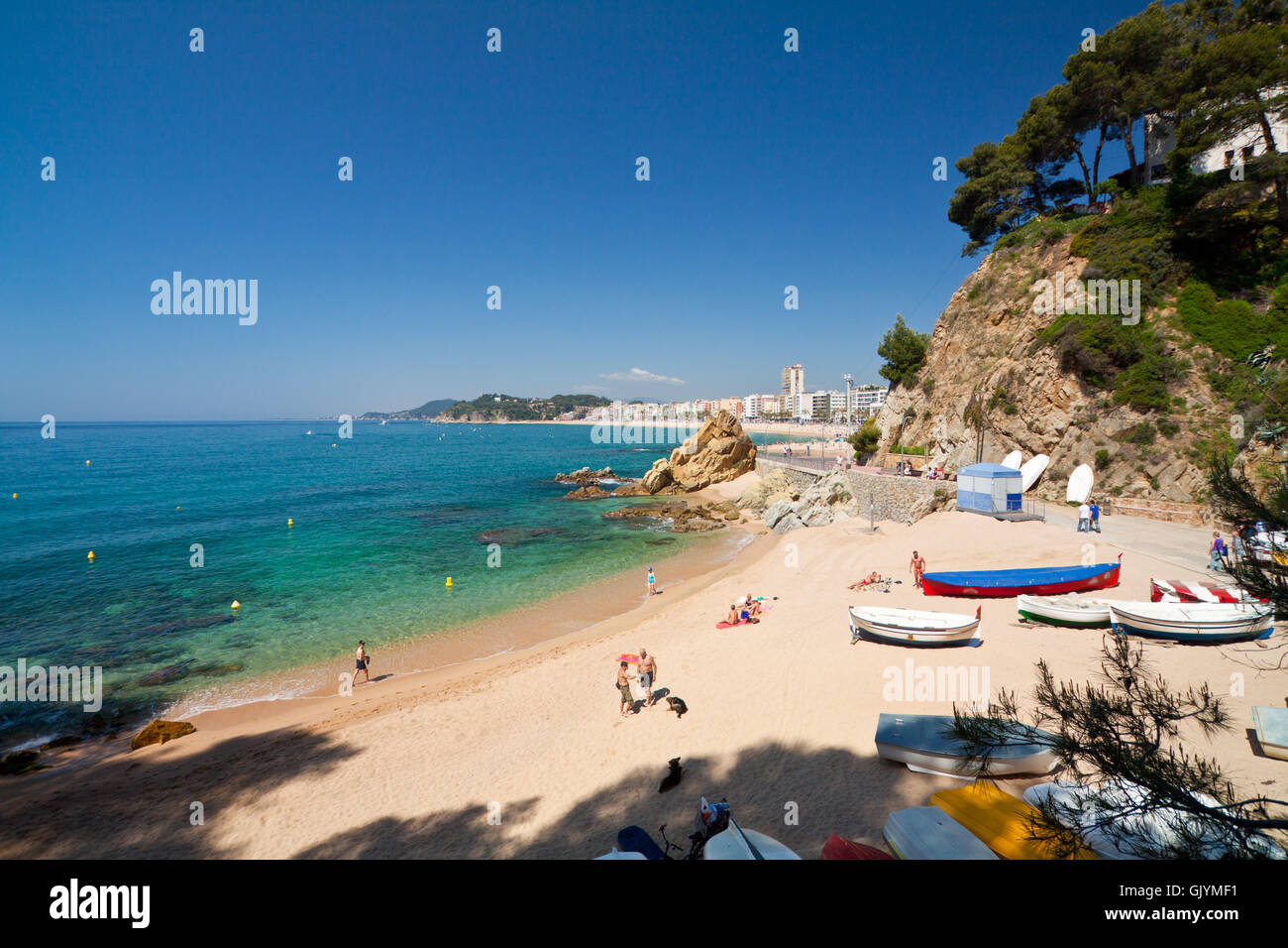 strand blue travel Stock Photo - Alamy