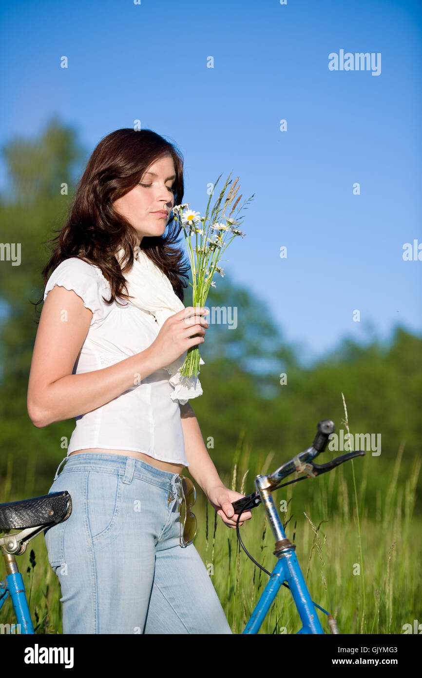 woman romantic shine Stock Photo - Alamy