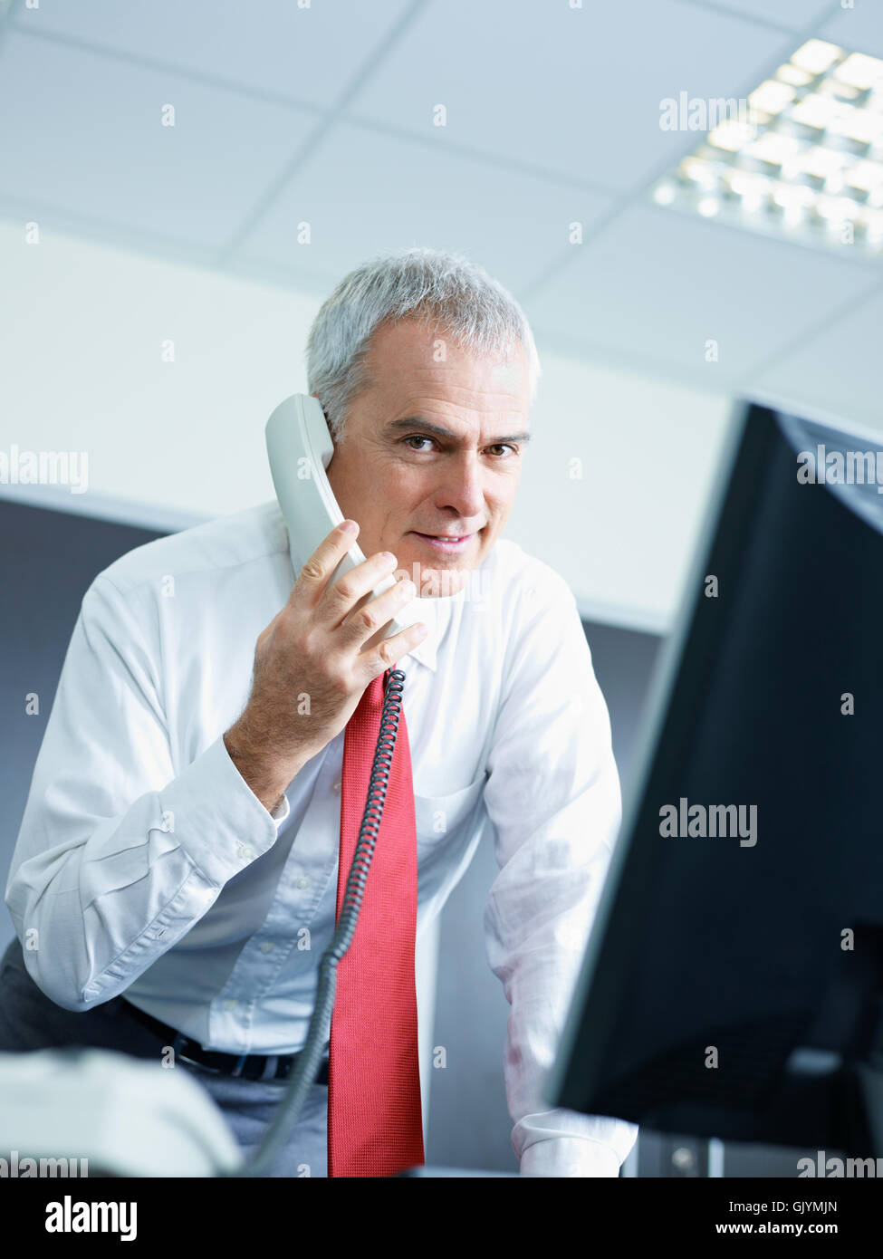 telephone phone talk Stock Photo - Alamy