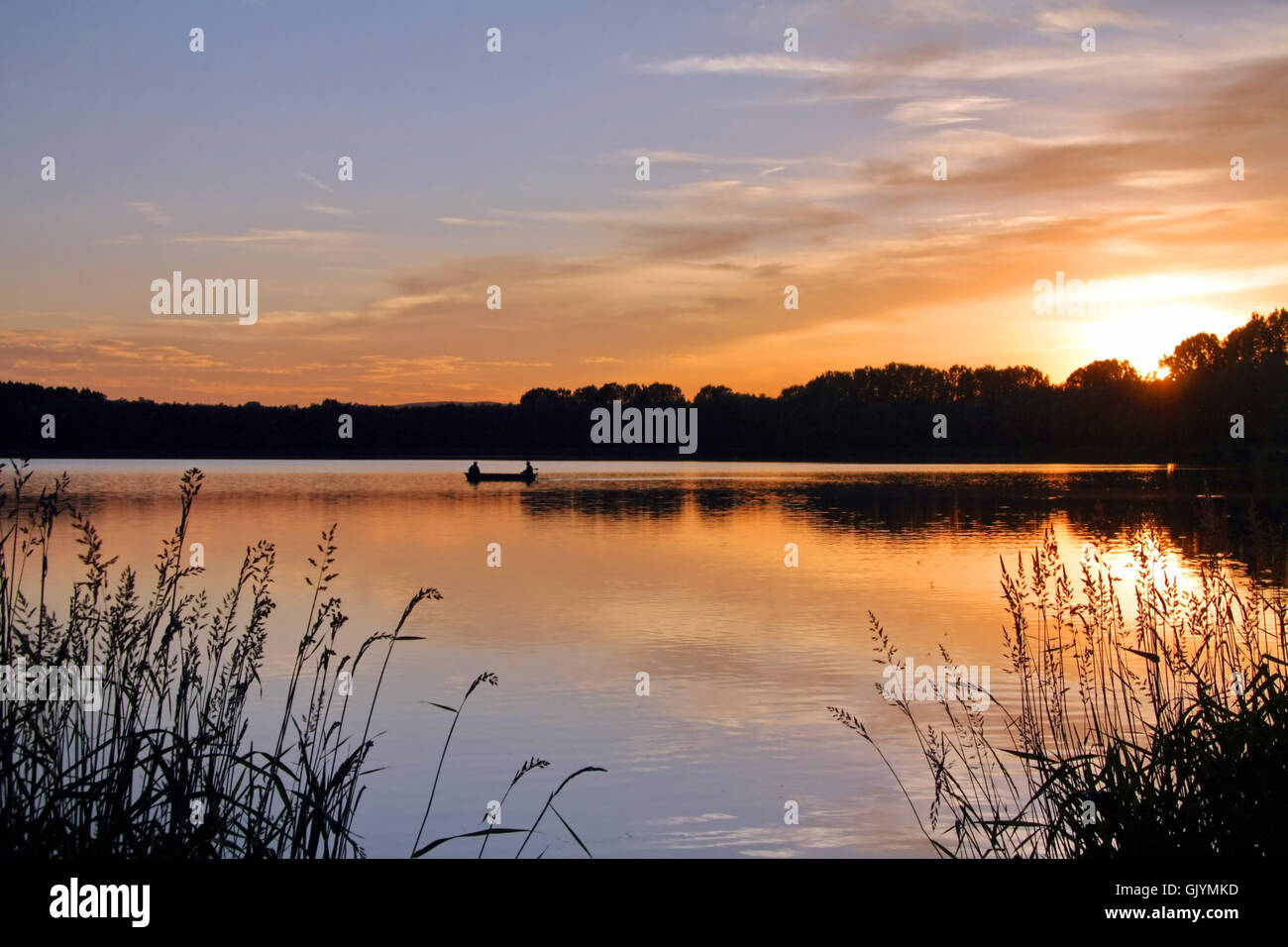 quiet resting the lake Stock Photo - Alamy