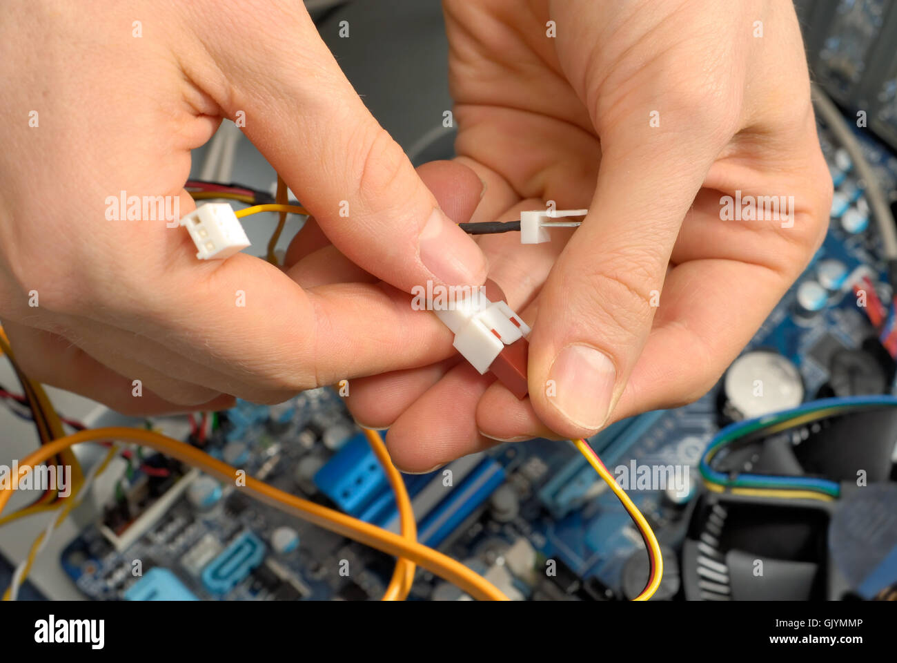 hands of an electrical engineer in use Stock Photo - Alamy
