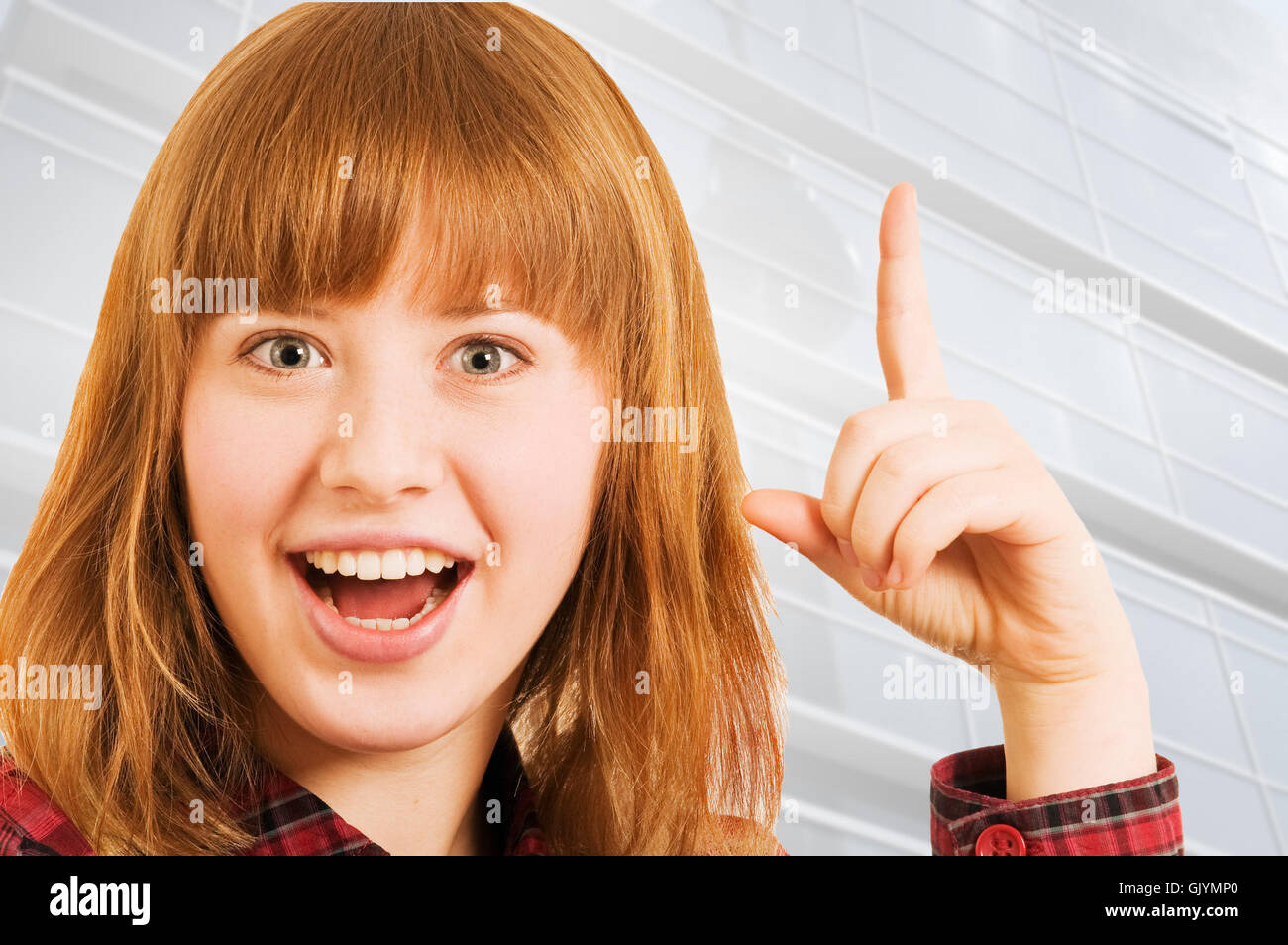 Positive emotionen finger hi-res stock photography and images - Alamy