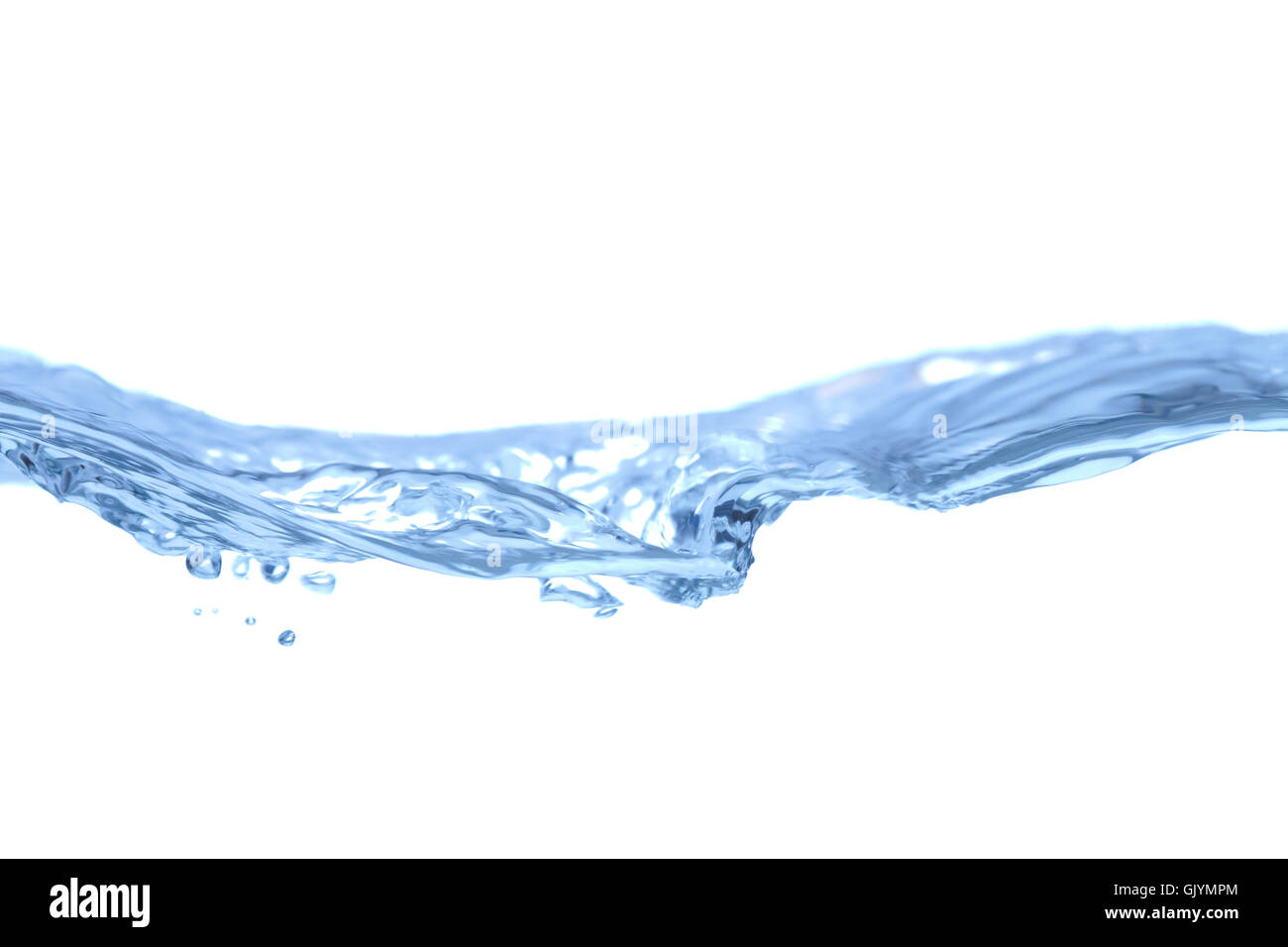 liquid isolated flow Stock Photo - Alamy