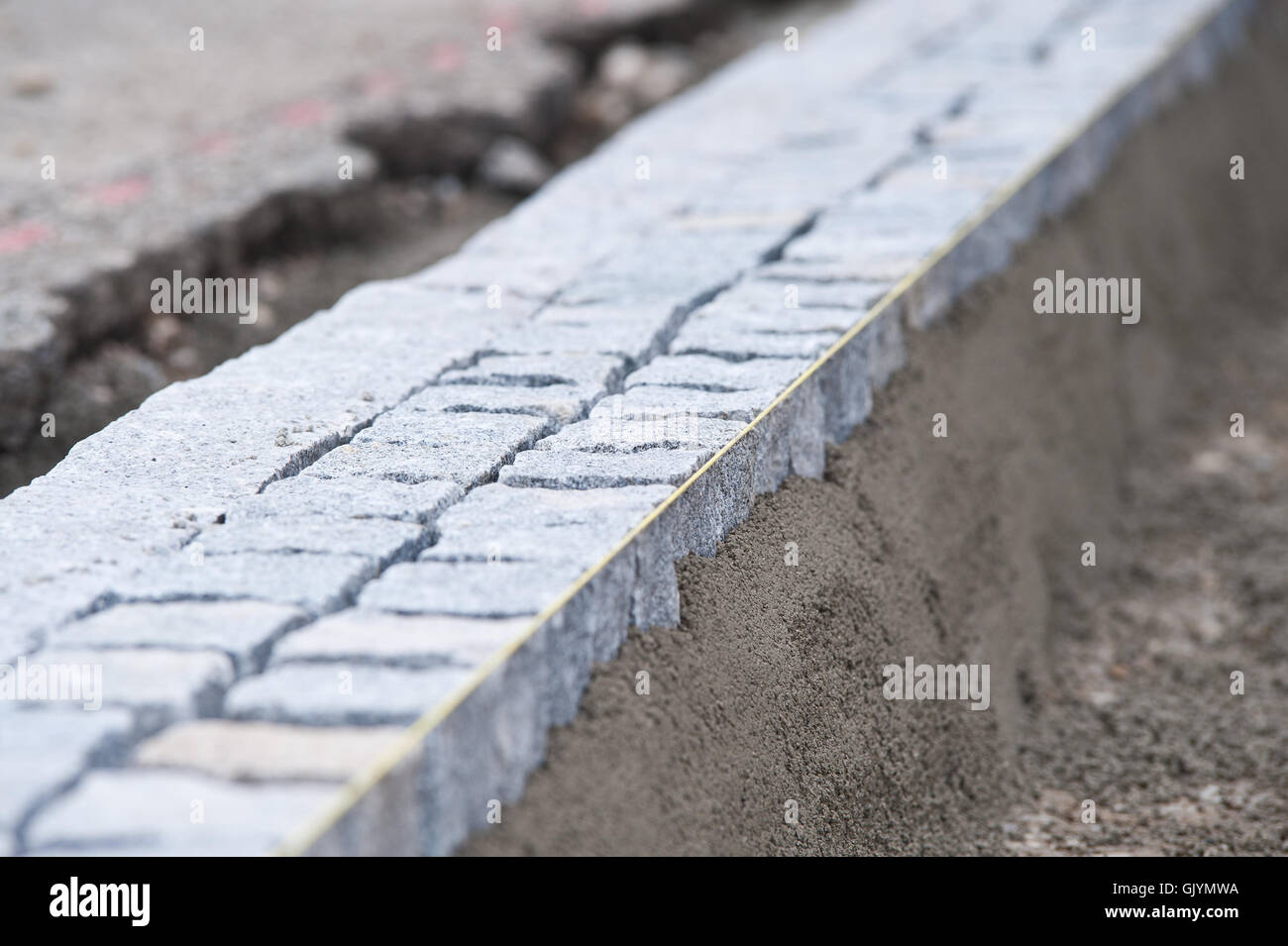 Concrete cobbles hi-res stock photography and images - Alamy