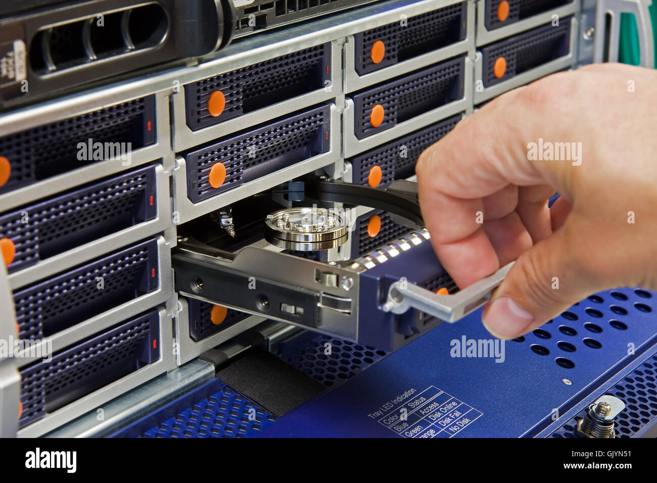19 inch rack hi-res stock photography and images - Alamy