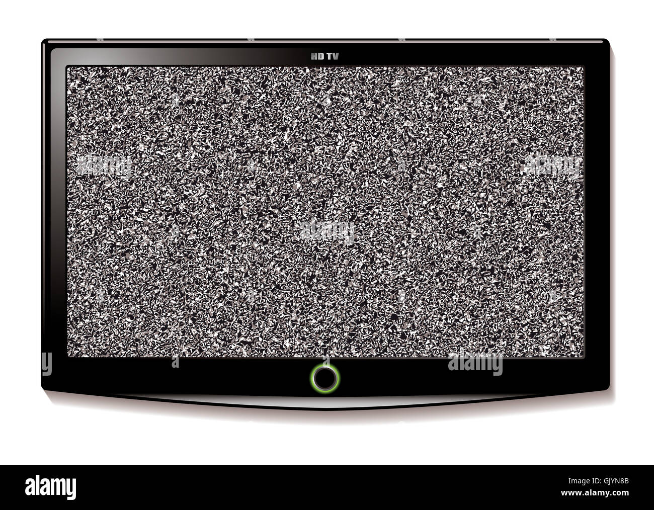 Tv television plasma screen interference Cut Out Stock Images ...