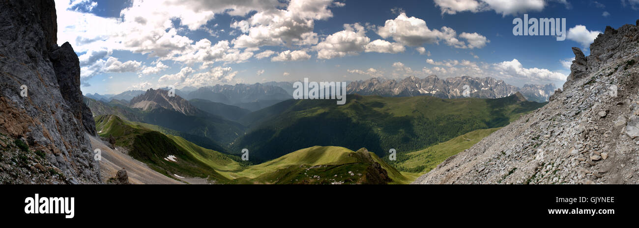colour green valley Stock Photo - Alamy