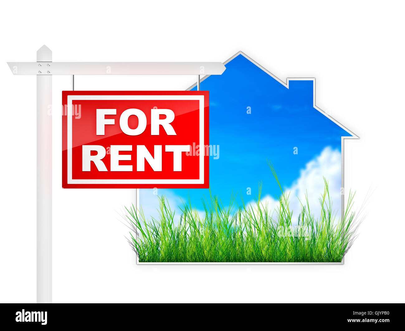 Buying selling real estate rent hi-res stock photography and images - Alamy