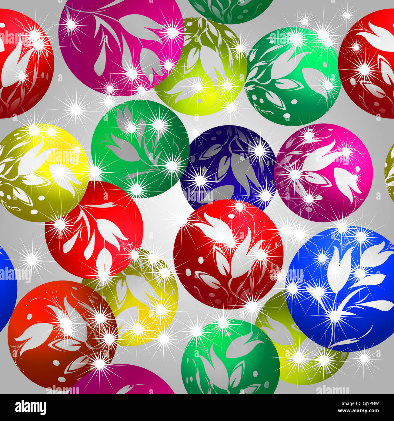 Merry christmas bauble seamless hi-res stock photography and images - Alamy