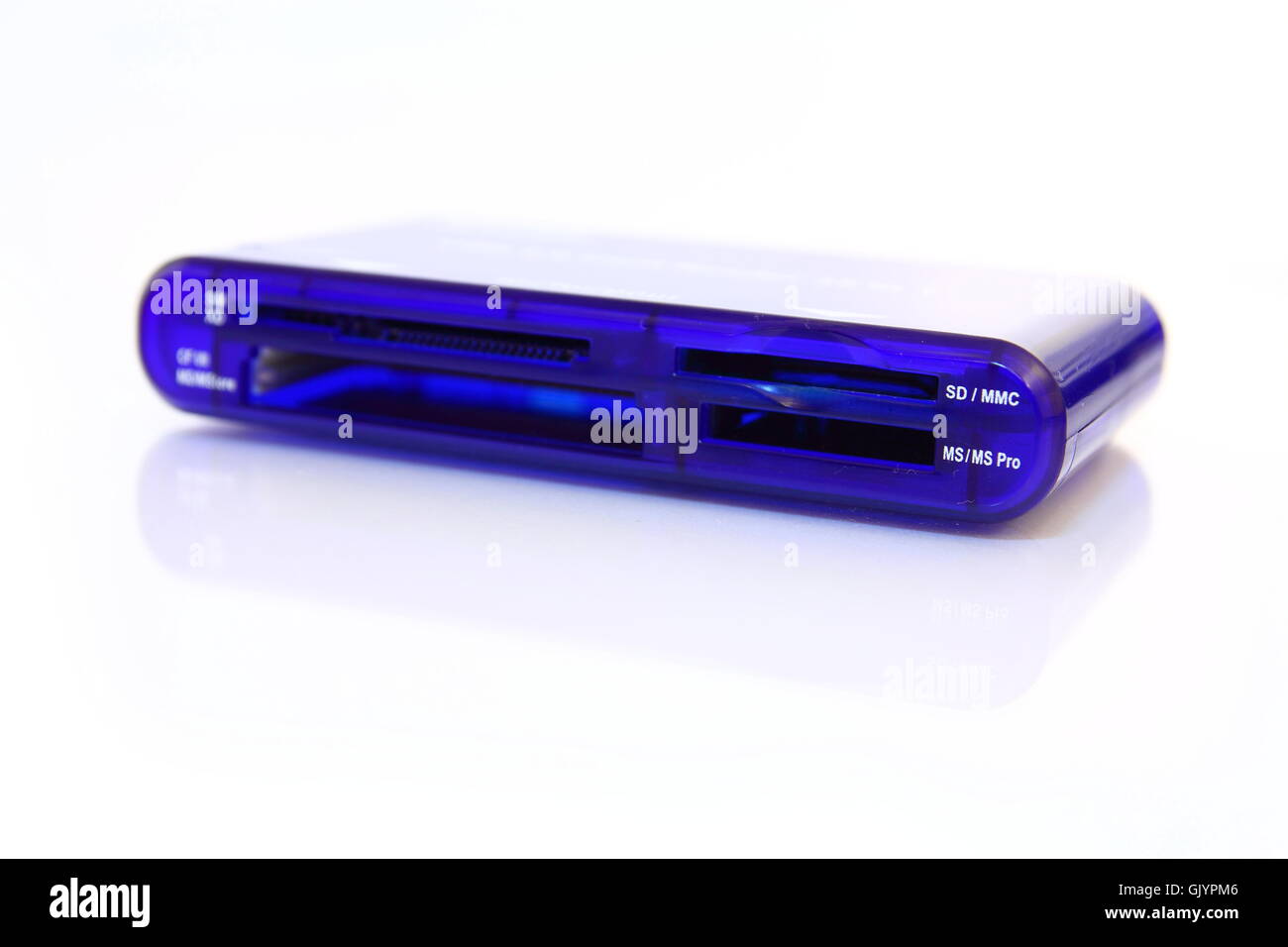 Memory card reader Stock Photo - Alamy