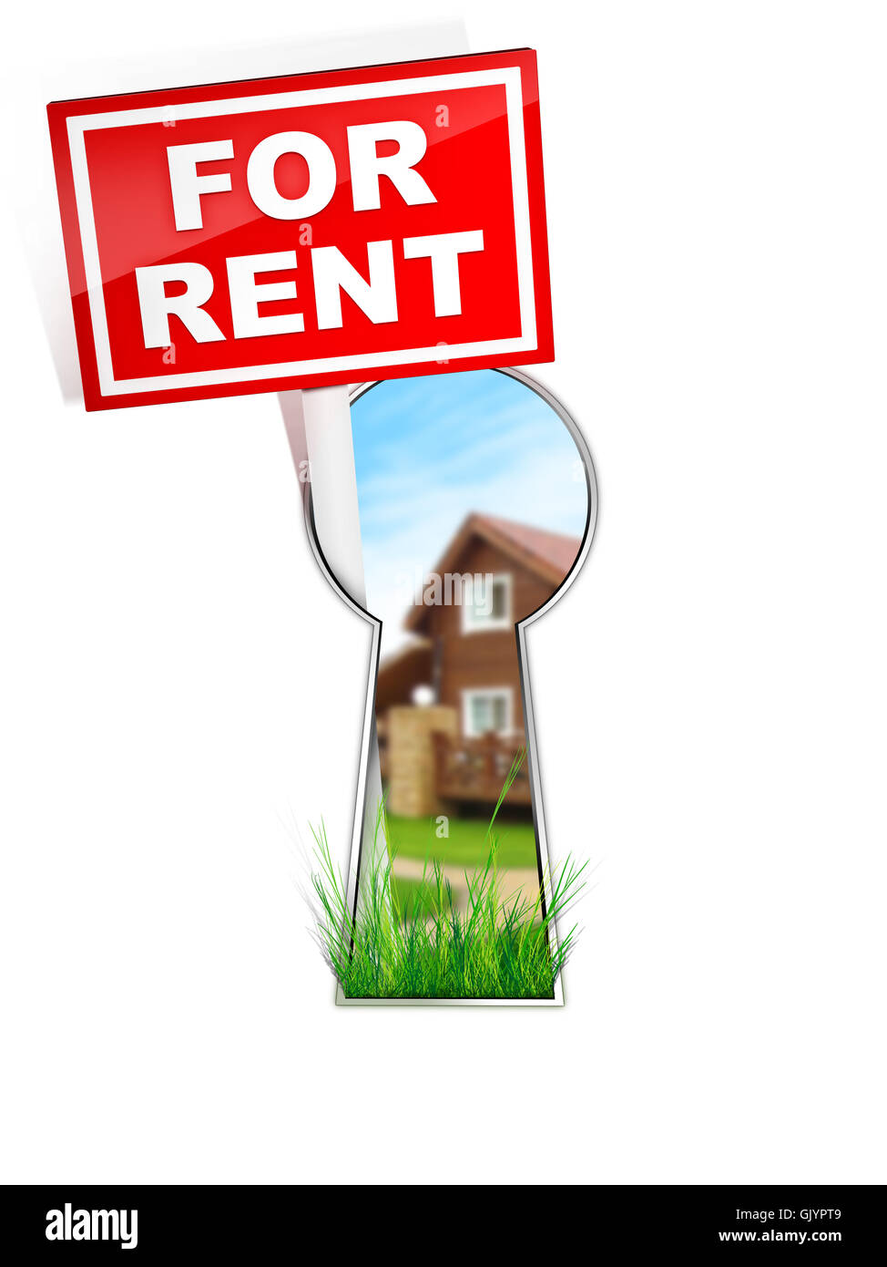 Residential development road Cut Out Stock Images & Pictures - Alamy