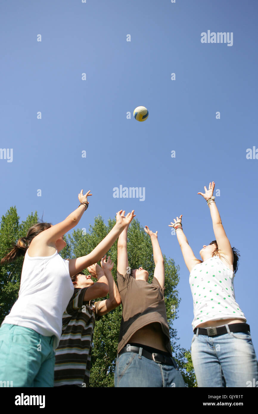 friendship sport sports Stock Photo - Alamy