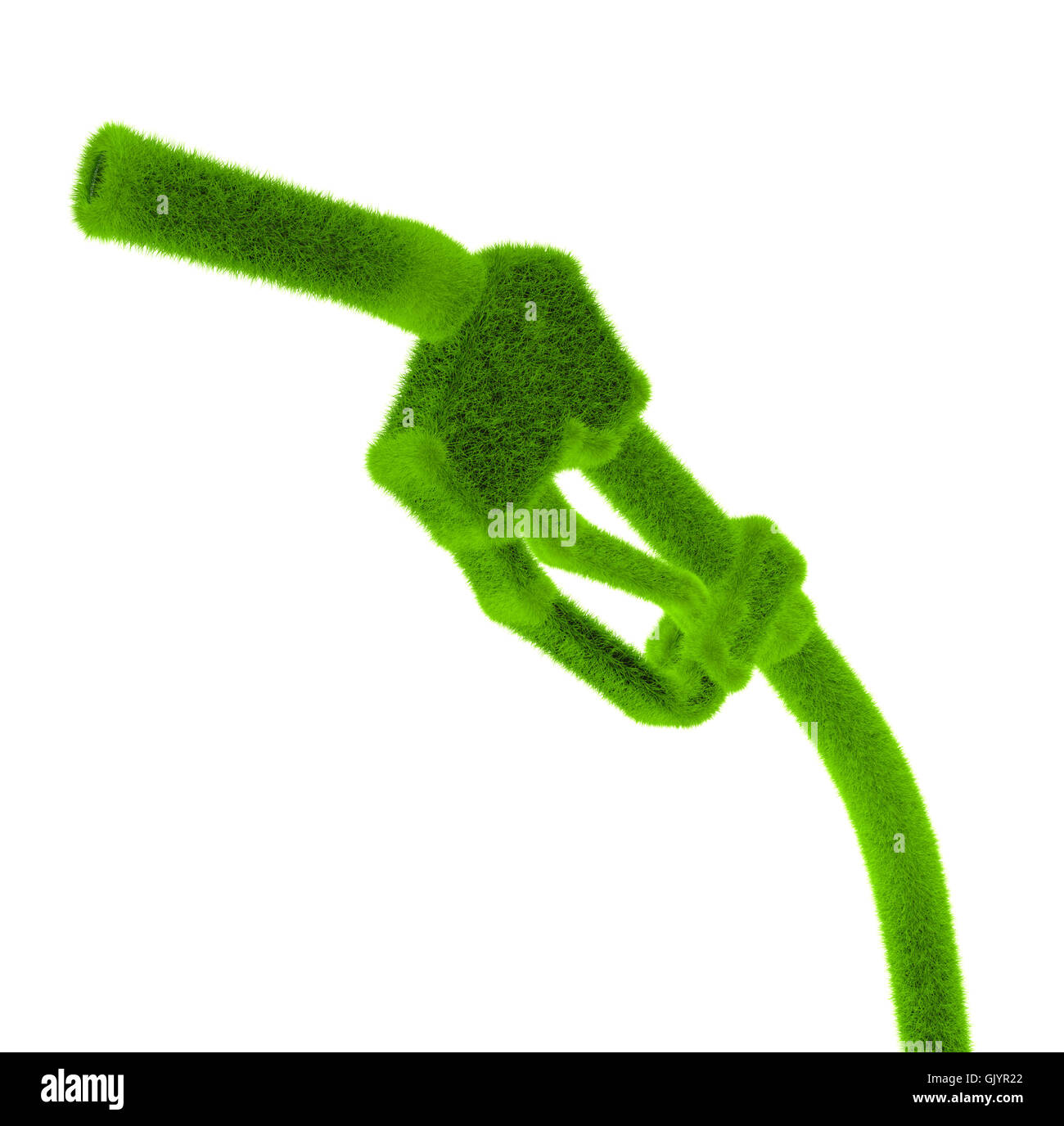 Eco fuel concept green Cut Out Stock Images & Pictures - Alamy