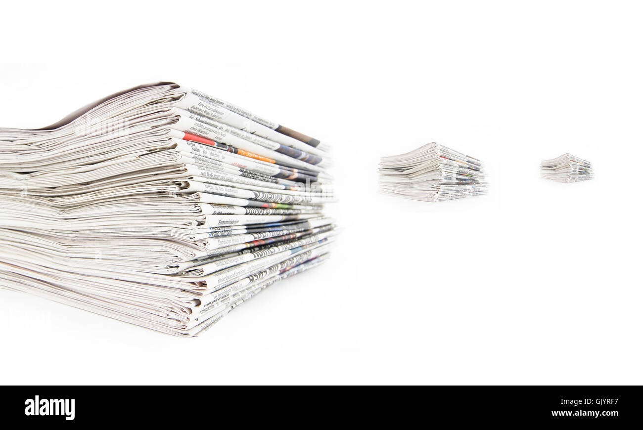 Newspaper and magazines hi-res stock photography and images - Alamy