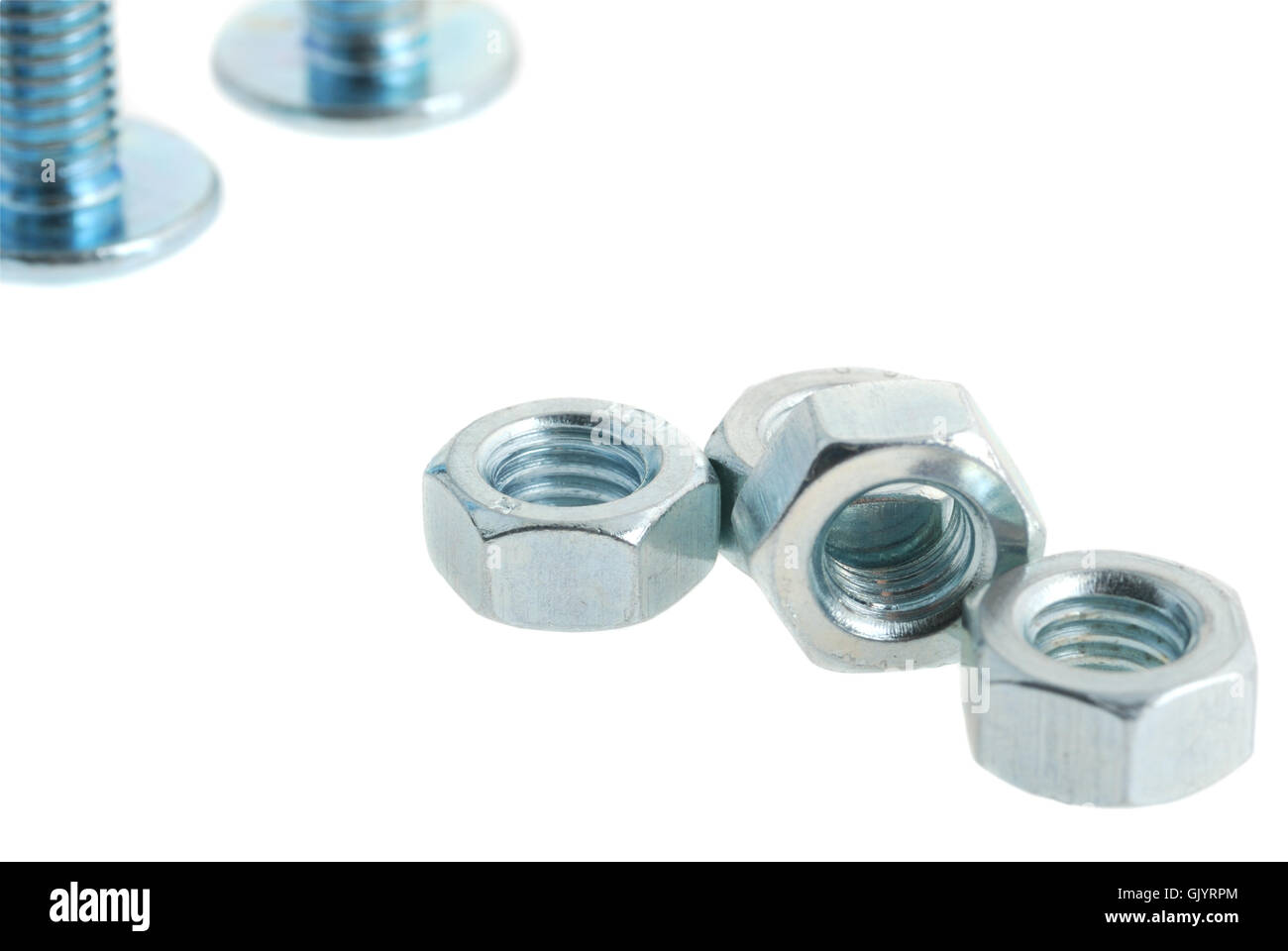 Bolts and nuts Stock Photo - Alamy