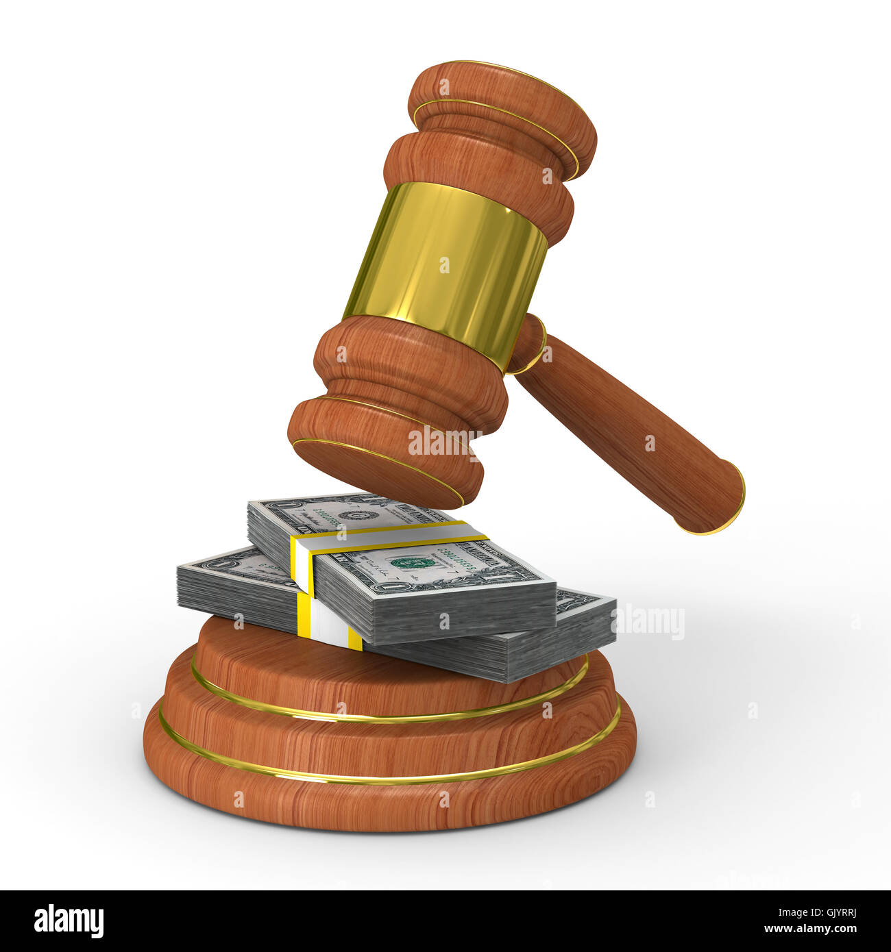 Sold at auction Cut Out Stock Images & Pictures - Alamy