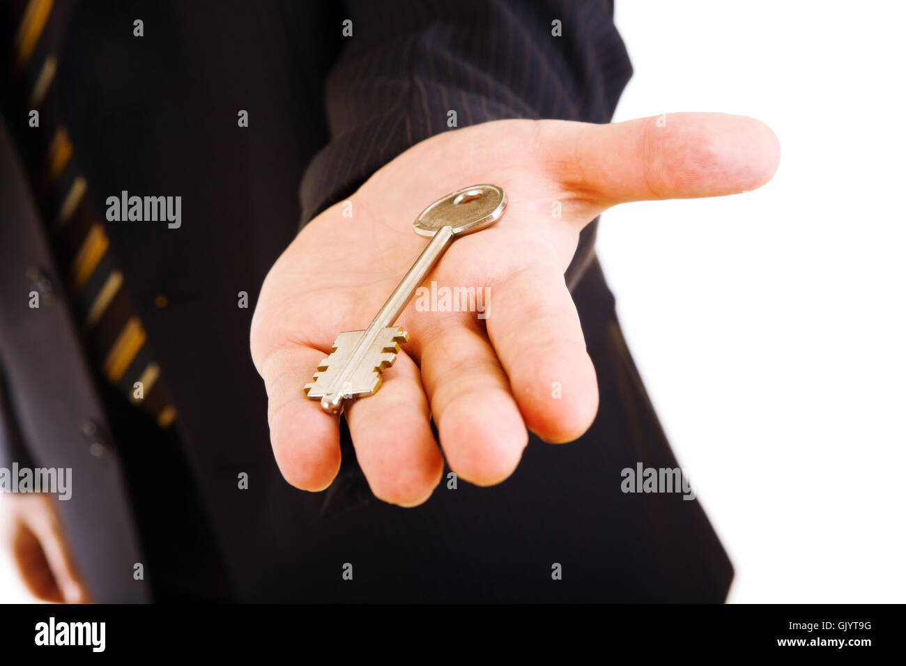 key in hand Stock Photo - Alamy