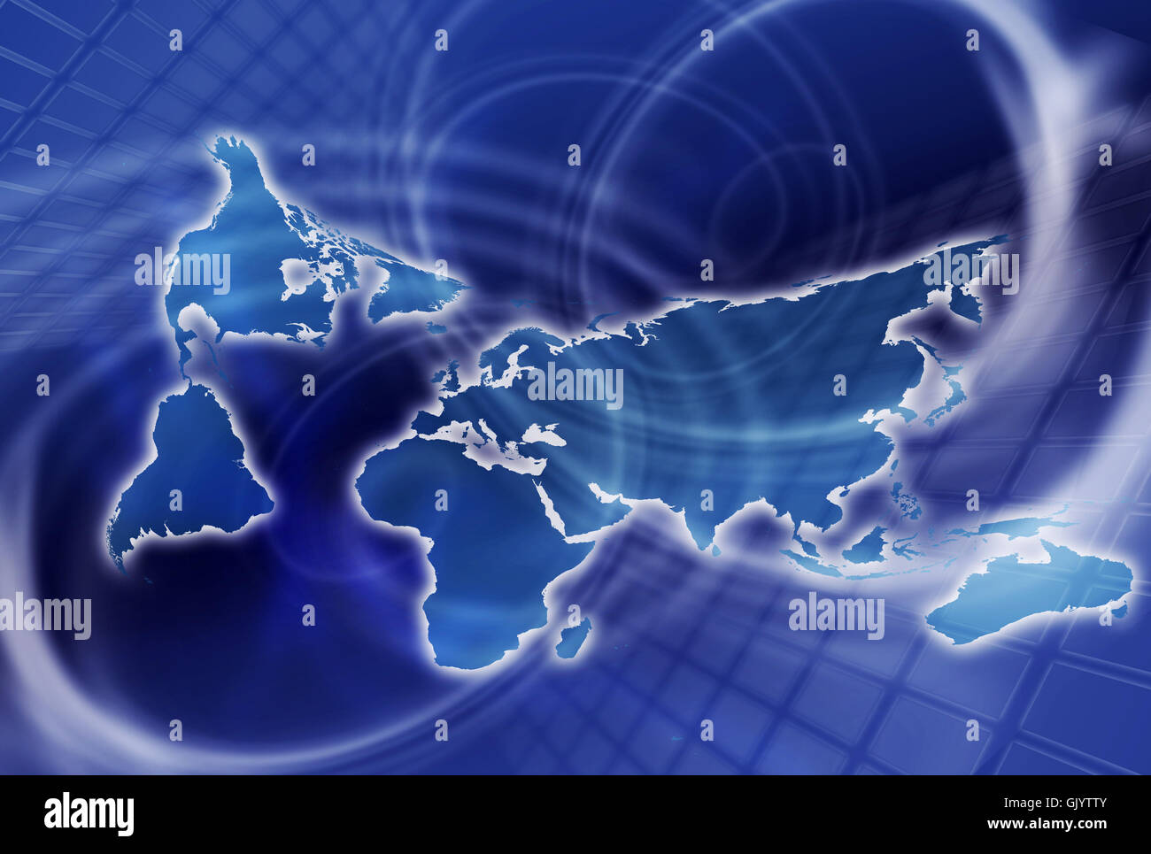 Communication map hi-res stock photography and images - Alamy