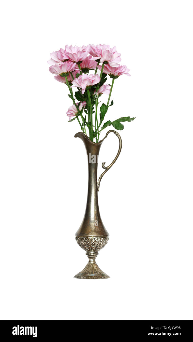 Vase With Flower Stock Photo - Alamy