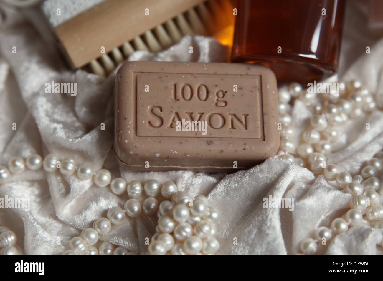 Soap savon hi-res stock photography and images - Alamy