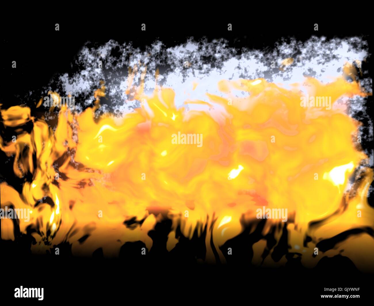 Fire and smoke abstract Stock Photo - Alamy