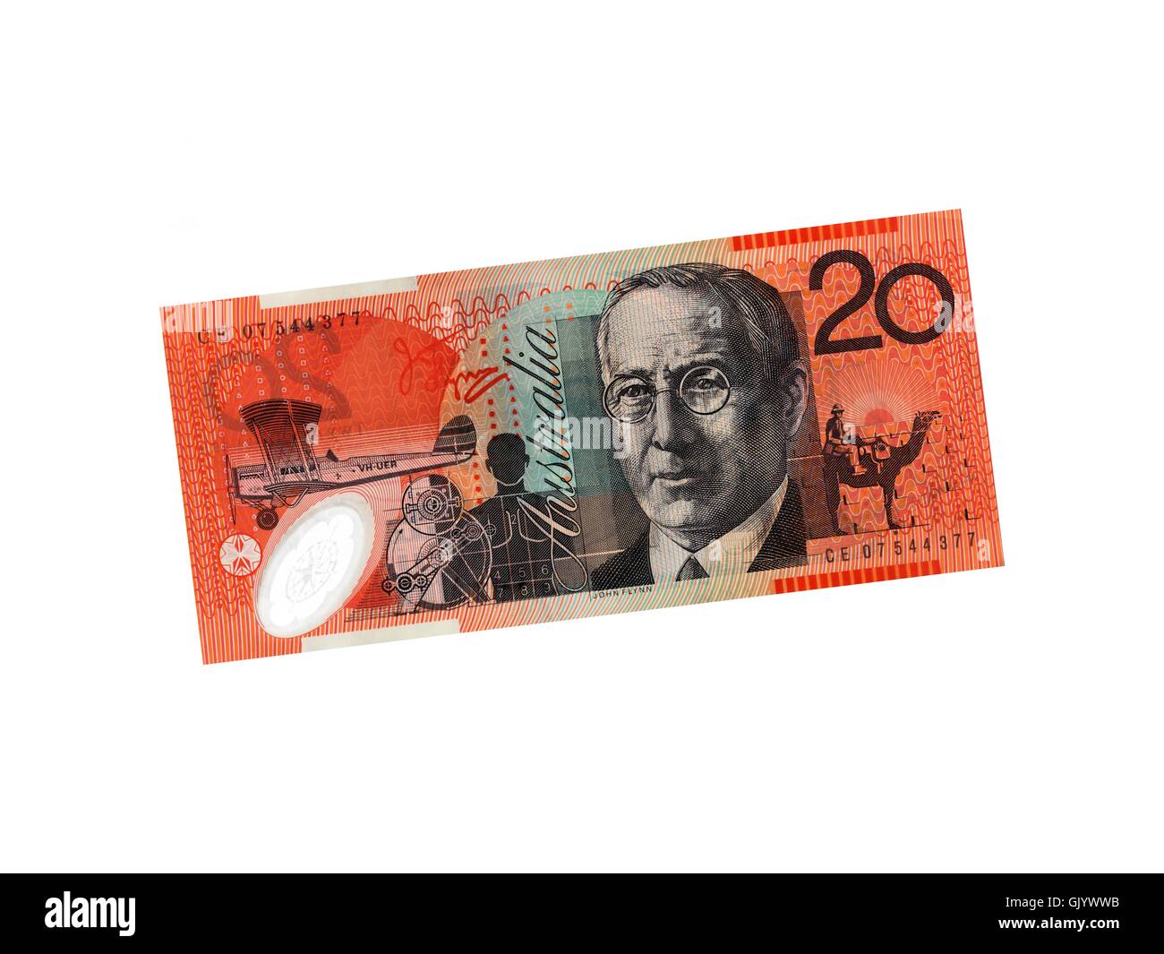 Australian Twenty Dollar Note Stock Photo - Alamy
