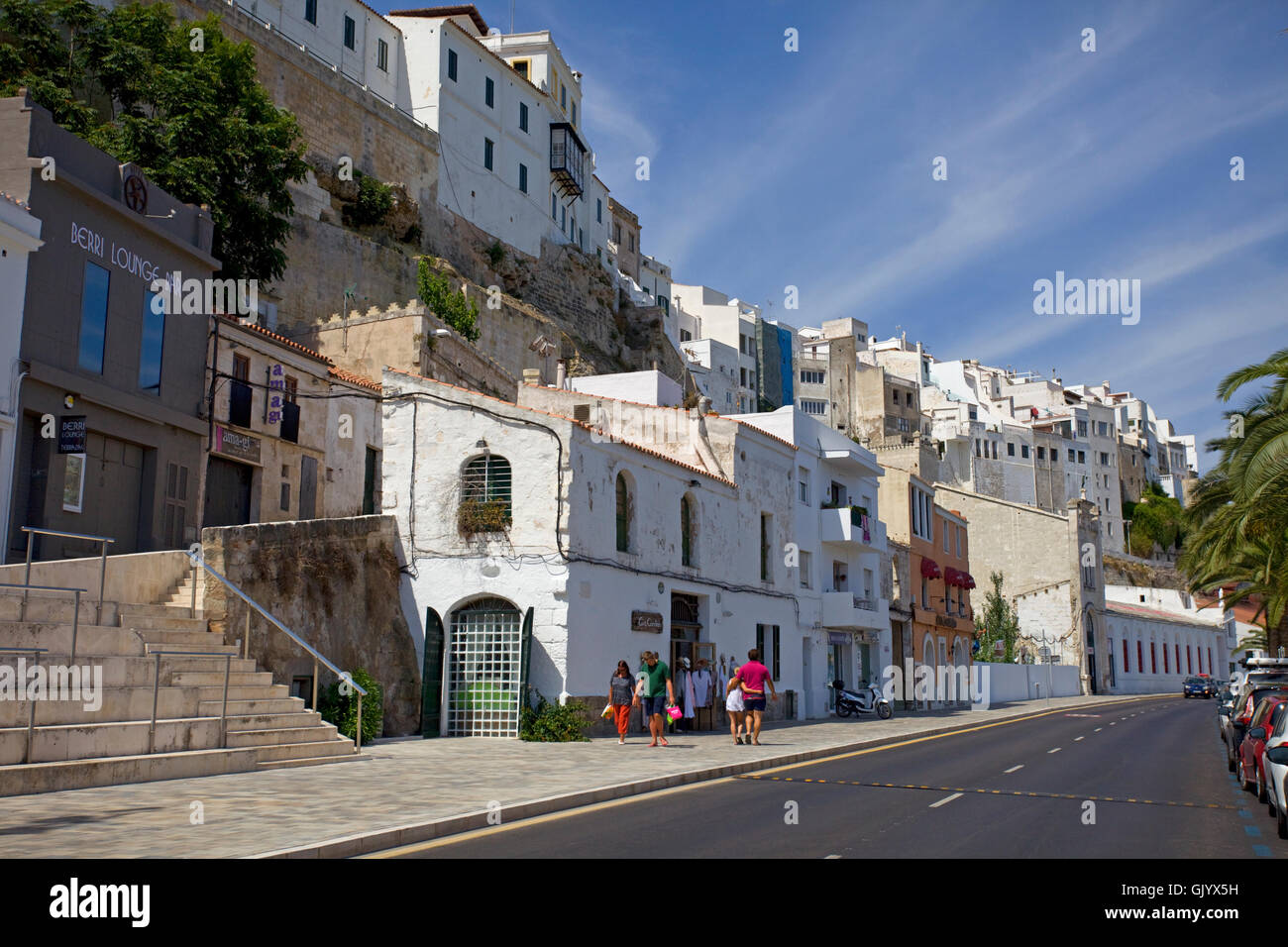 Menorca road hi-res stock photography and images - Alamy