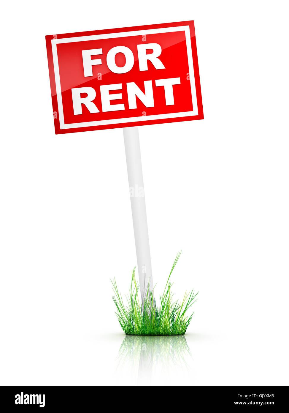 For Rent Sign Stock Photo - Alamy