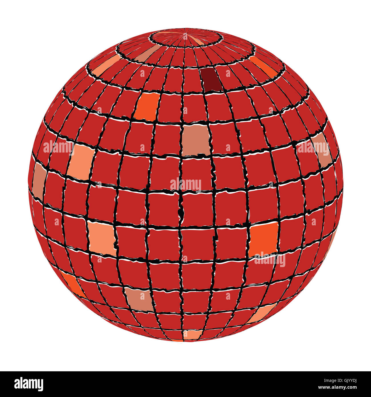 ceramic tiles sphere Stock Photo - Alamy