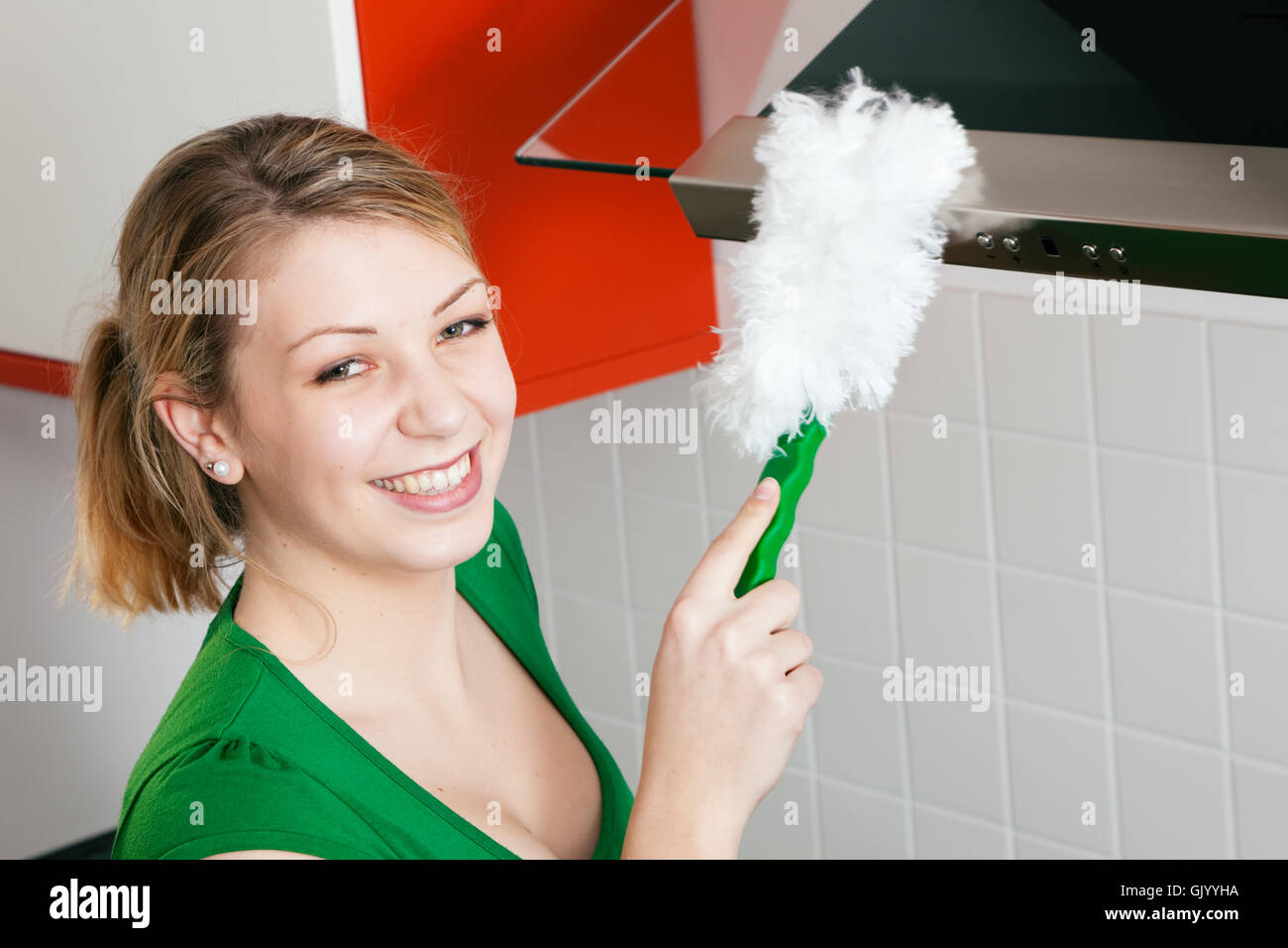 woman with fear of insects Stock Photo - Alamy
