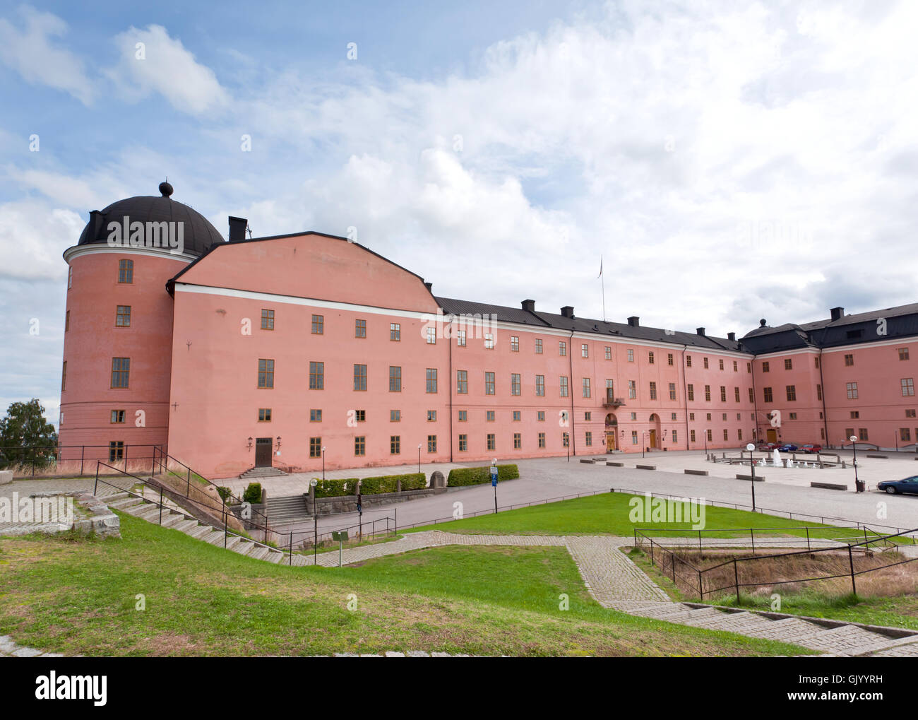 The King Castle in Uppsala City Stock Photo - Alamy
