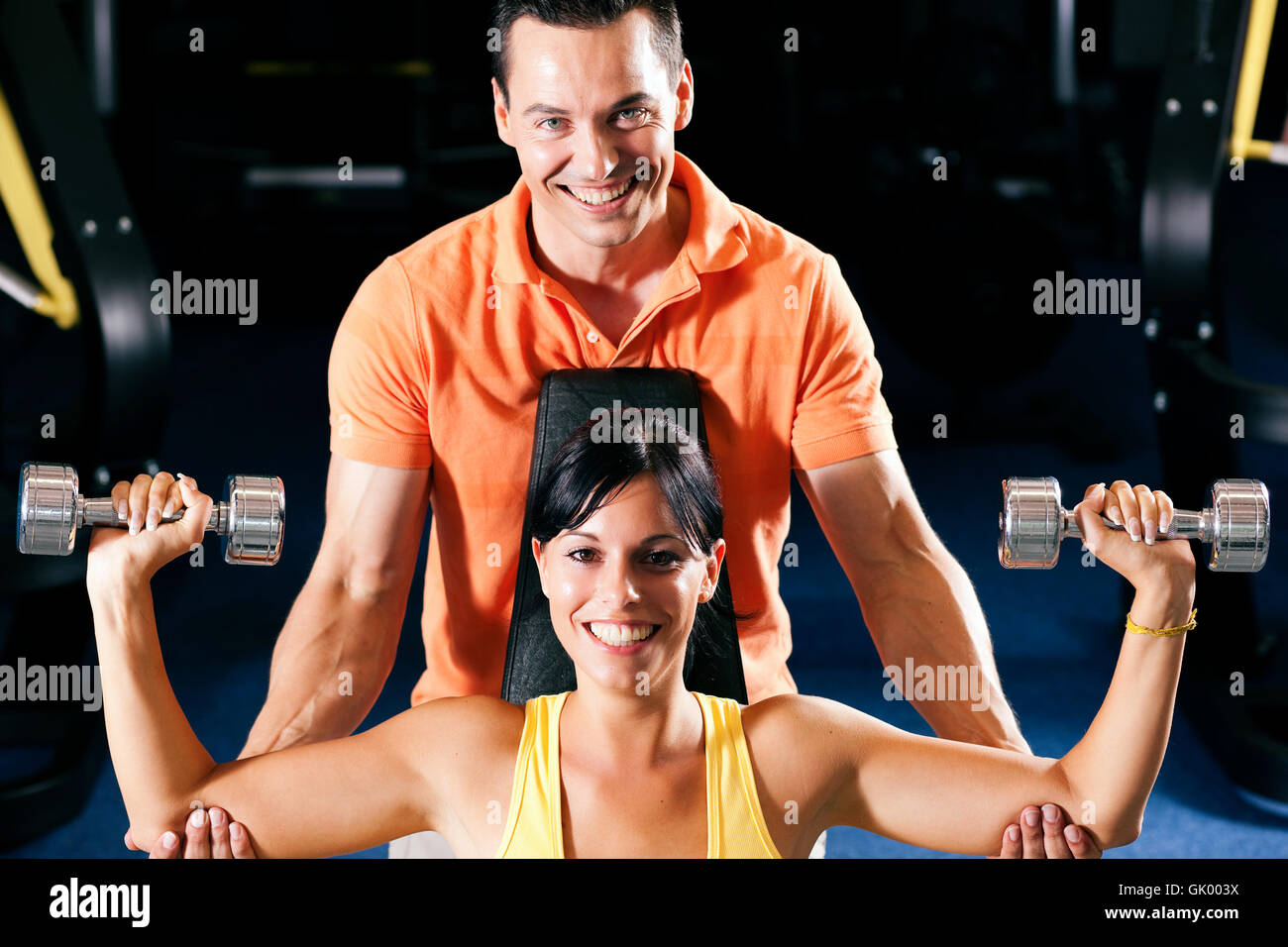 woman coach training Stock Photo - Alamy