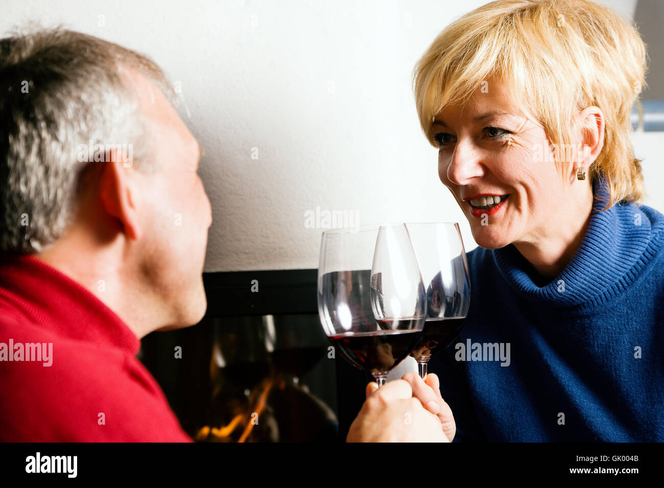 romantic wine red wine Stock Photo - Alamy
