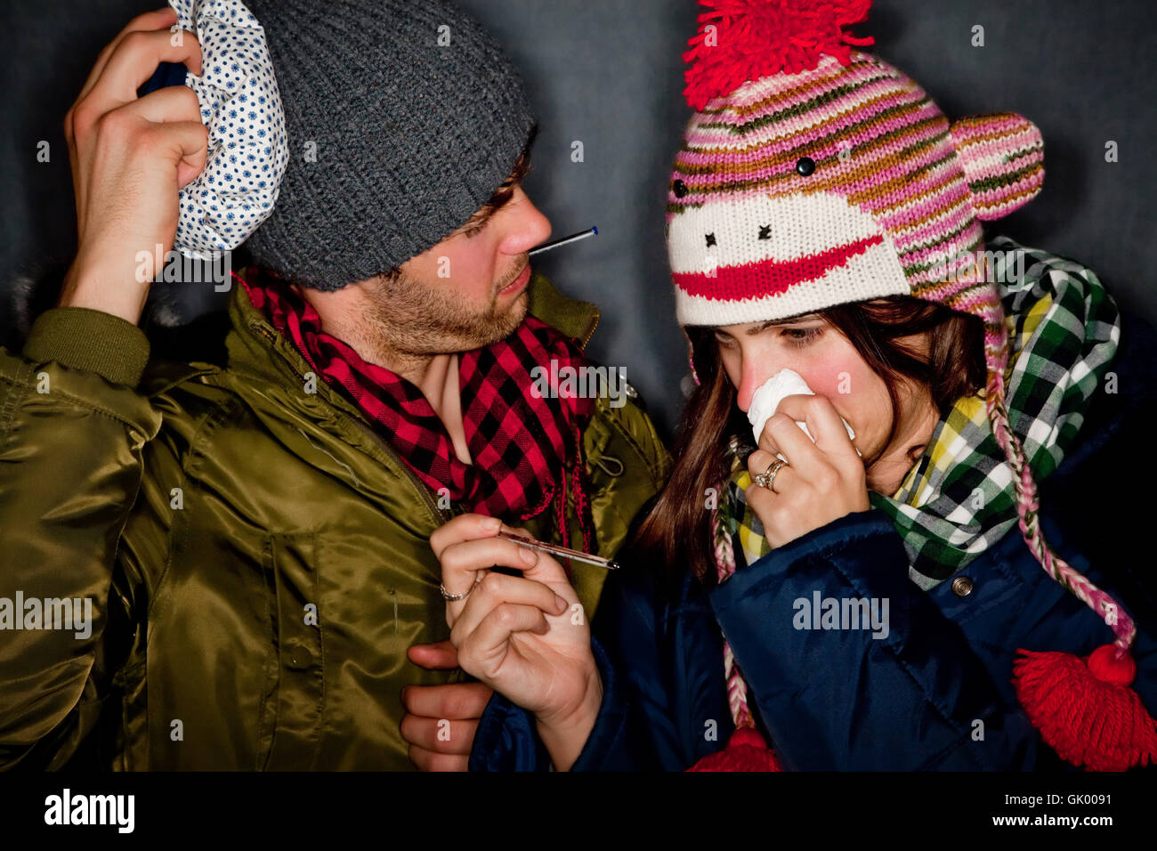 cold catarrh germ Stock Photo - Alamy