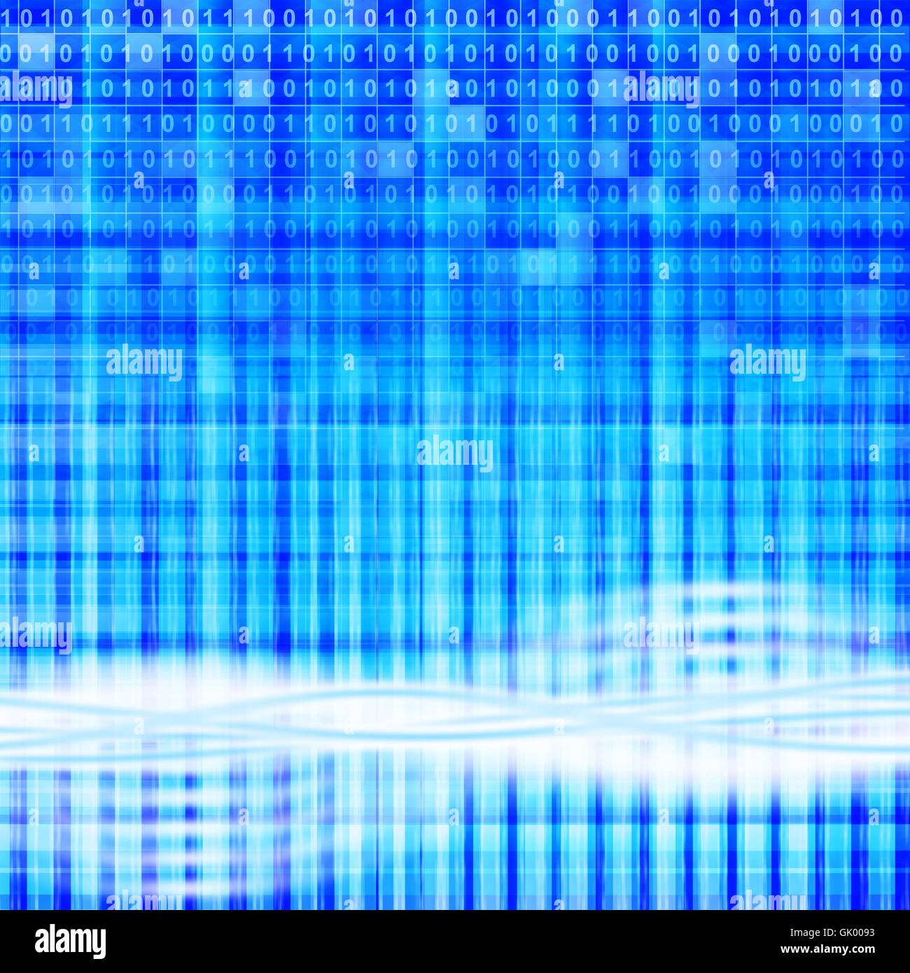 Digital image blue illuminated hi-res stock photography and images - Alamy