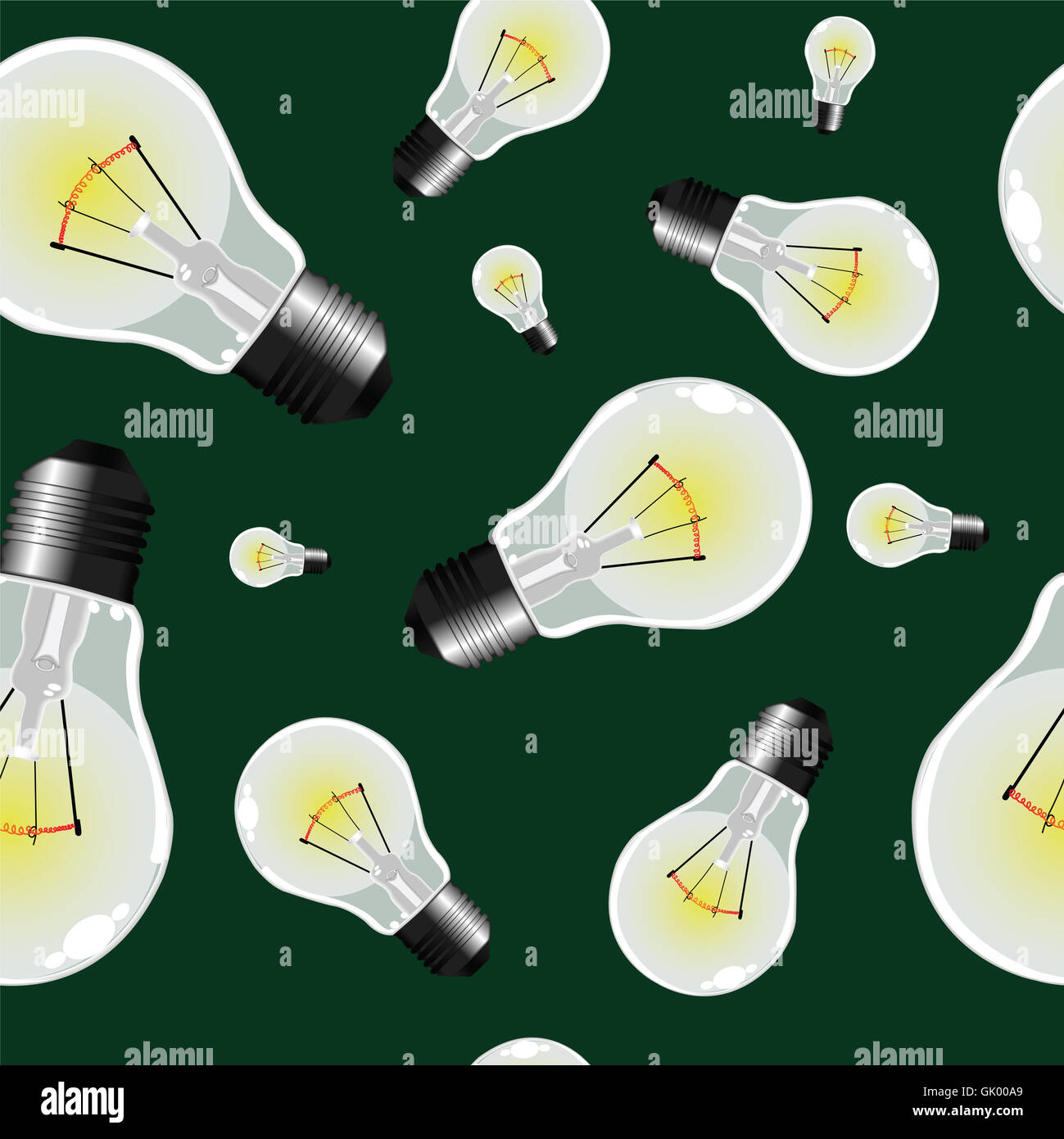 light bulbs seamless texture Stock Photo - Alamy