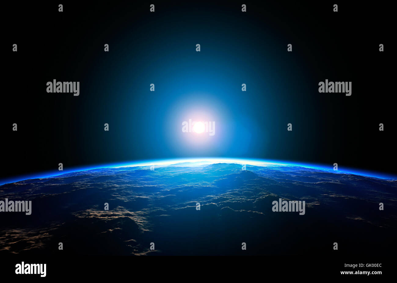 blue beam cloud Stock Photo - Alamy