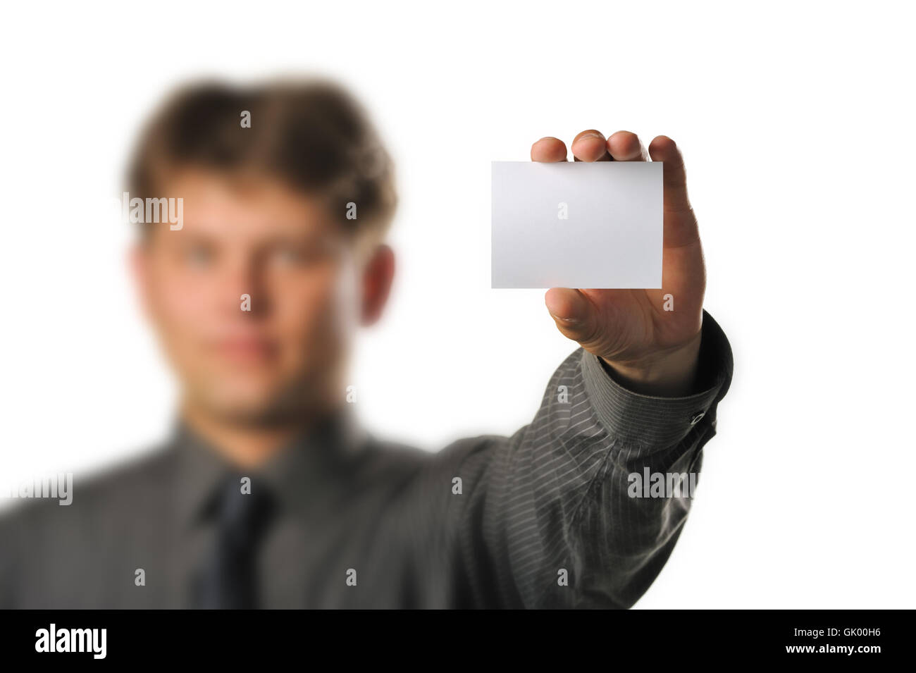 Young the man holds blank signs Stock Photo - Alamy Young the man holds blank signs Stock Photo - Alamy