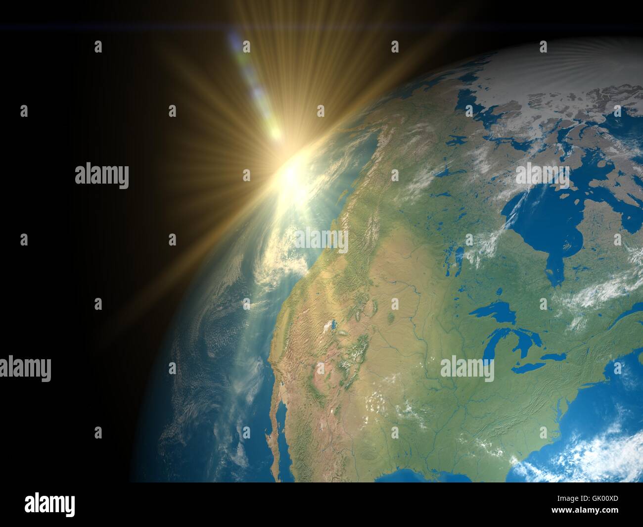Map canada relief atlas hi-res stock photography and images - Alamy